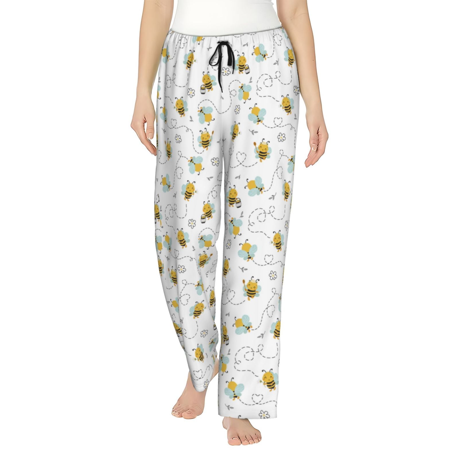 Qekee Bee print Women Pajama Pants - Walmart.com
