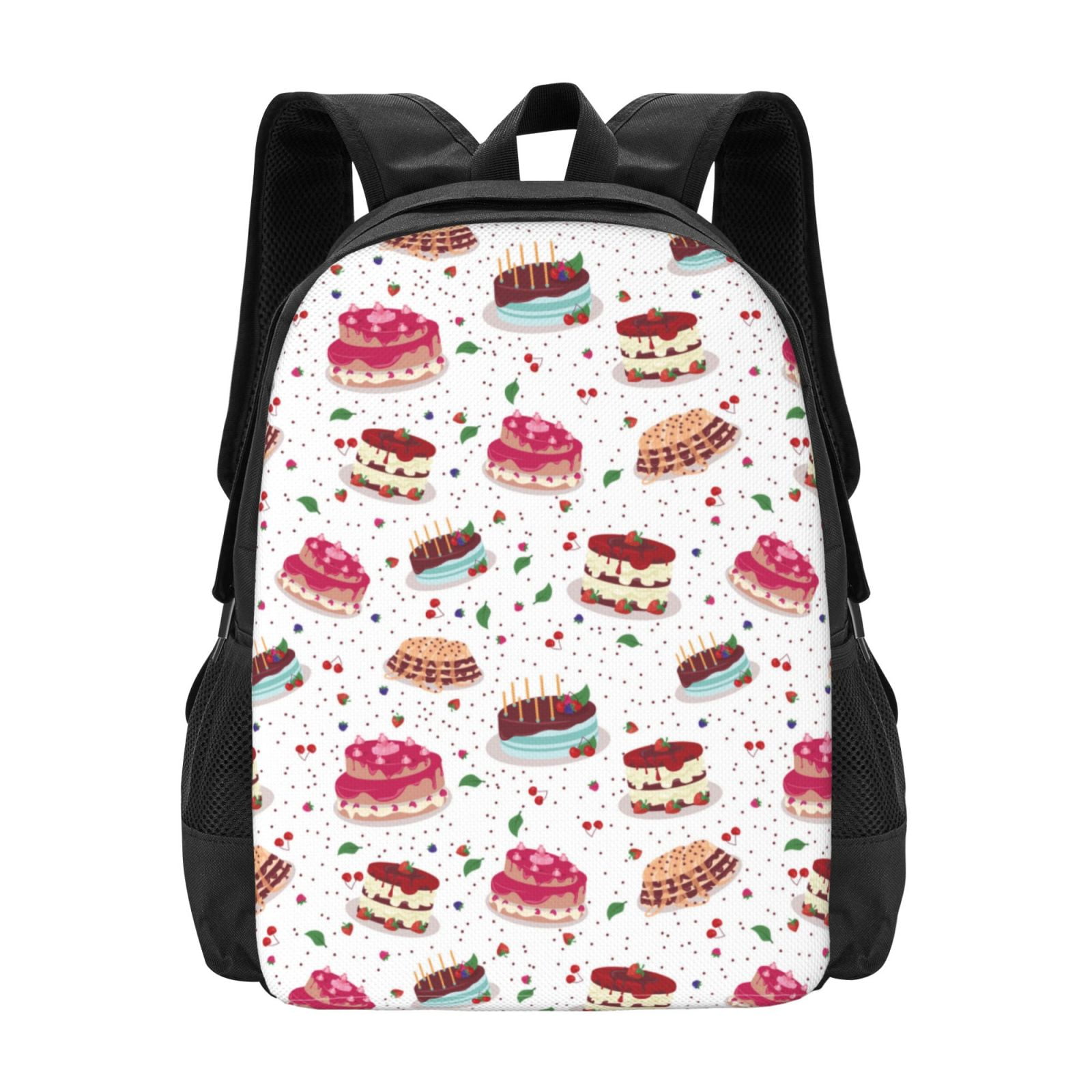 Qekee Birthday Cake for Travel Laptop Backpack for womem and men ...