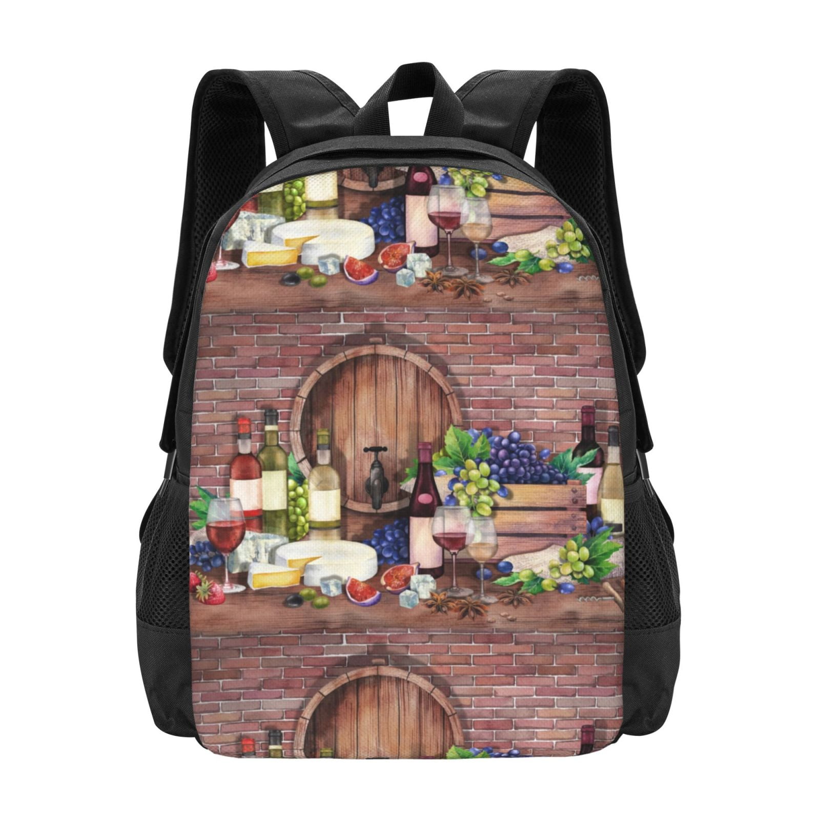 Qekee Bottle Glass Red Wine for Travel Laptop Backpack for womem and ...