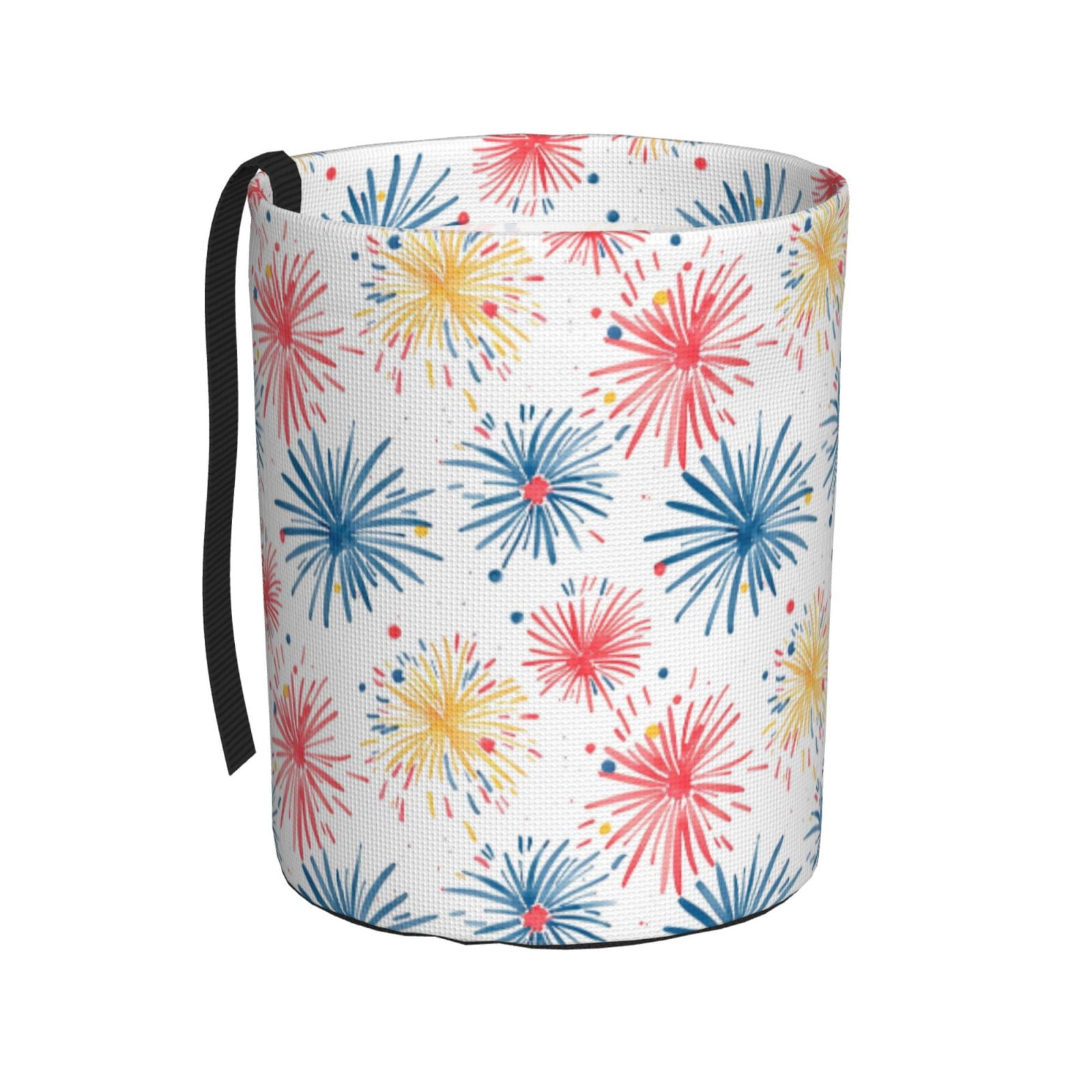 Qekee Bright Colorful Fireworks Print Automotive Waterproof Portable ...