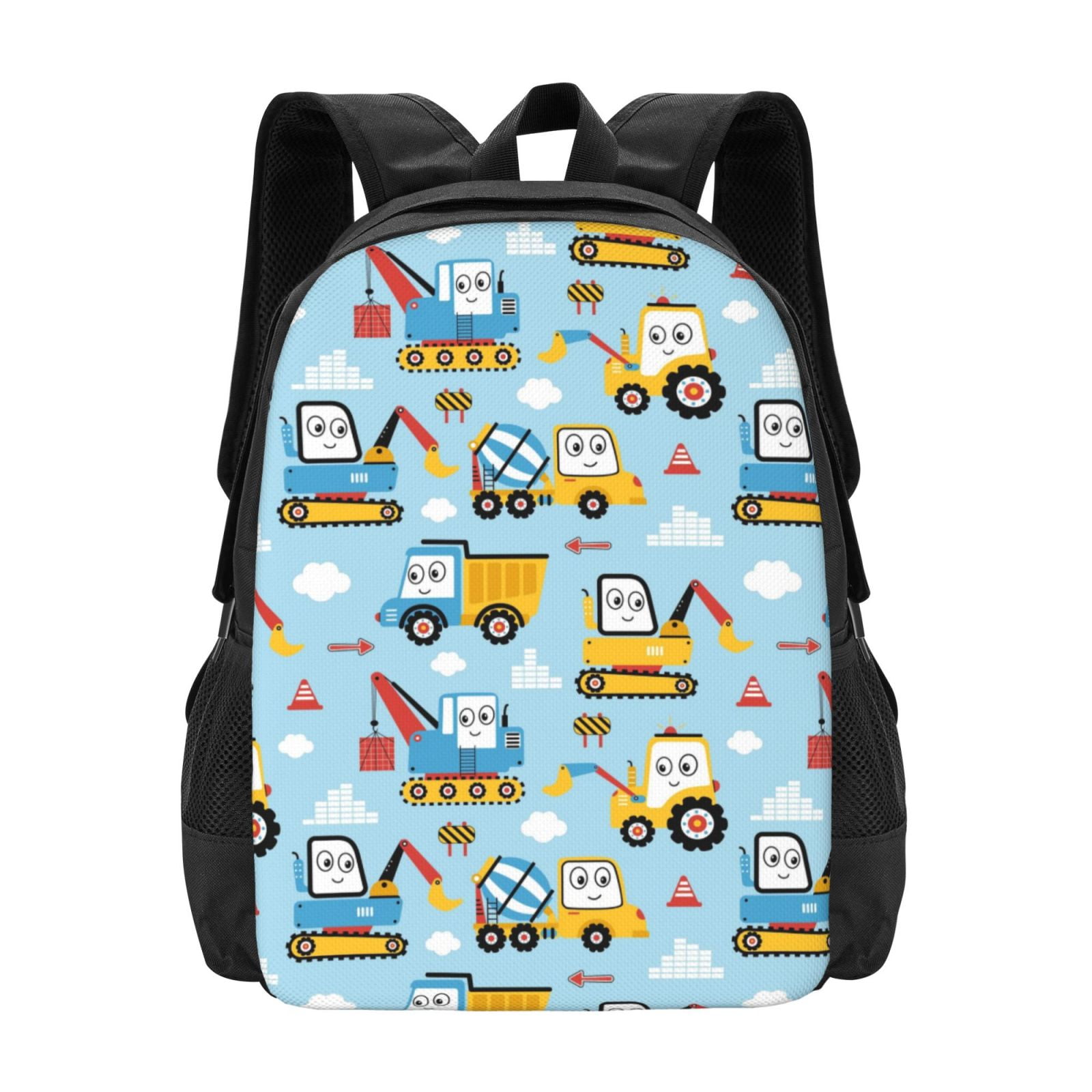 Qekee Building Truck for Travel Laptop Backpack for womem and men ...