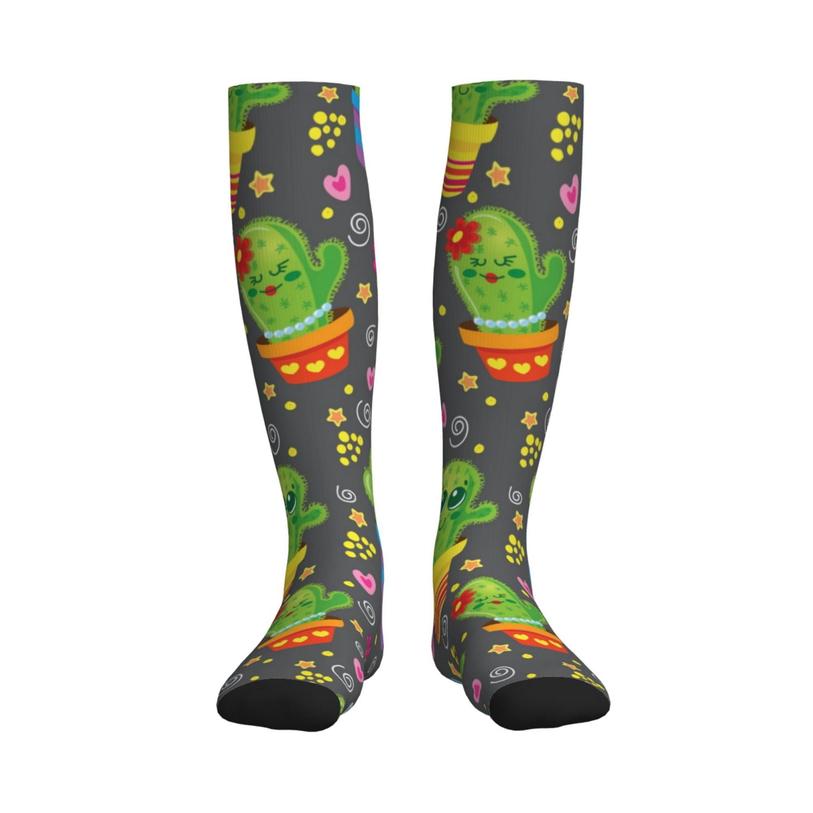 Qekee Cactus In Pots Compression Socks the ultimate choice for both ...