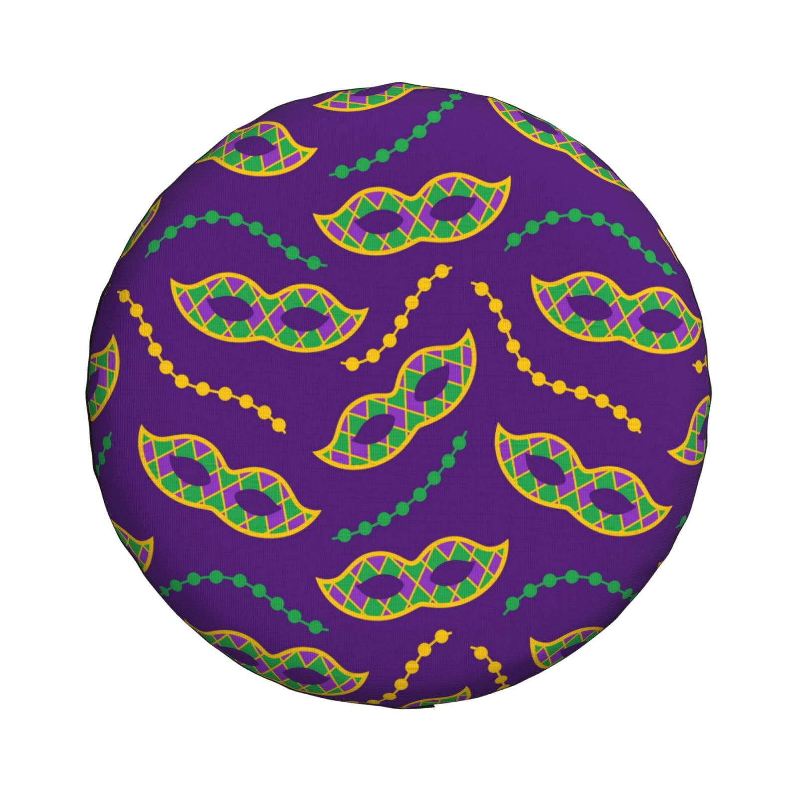 Qekee Carnival Masks and Beads for Tire Covers,Waterproof Dust-Proof ...