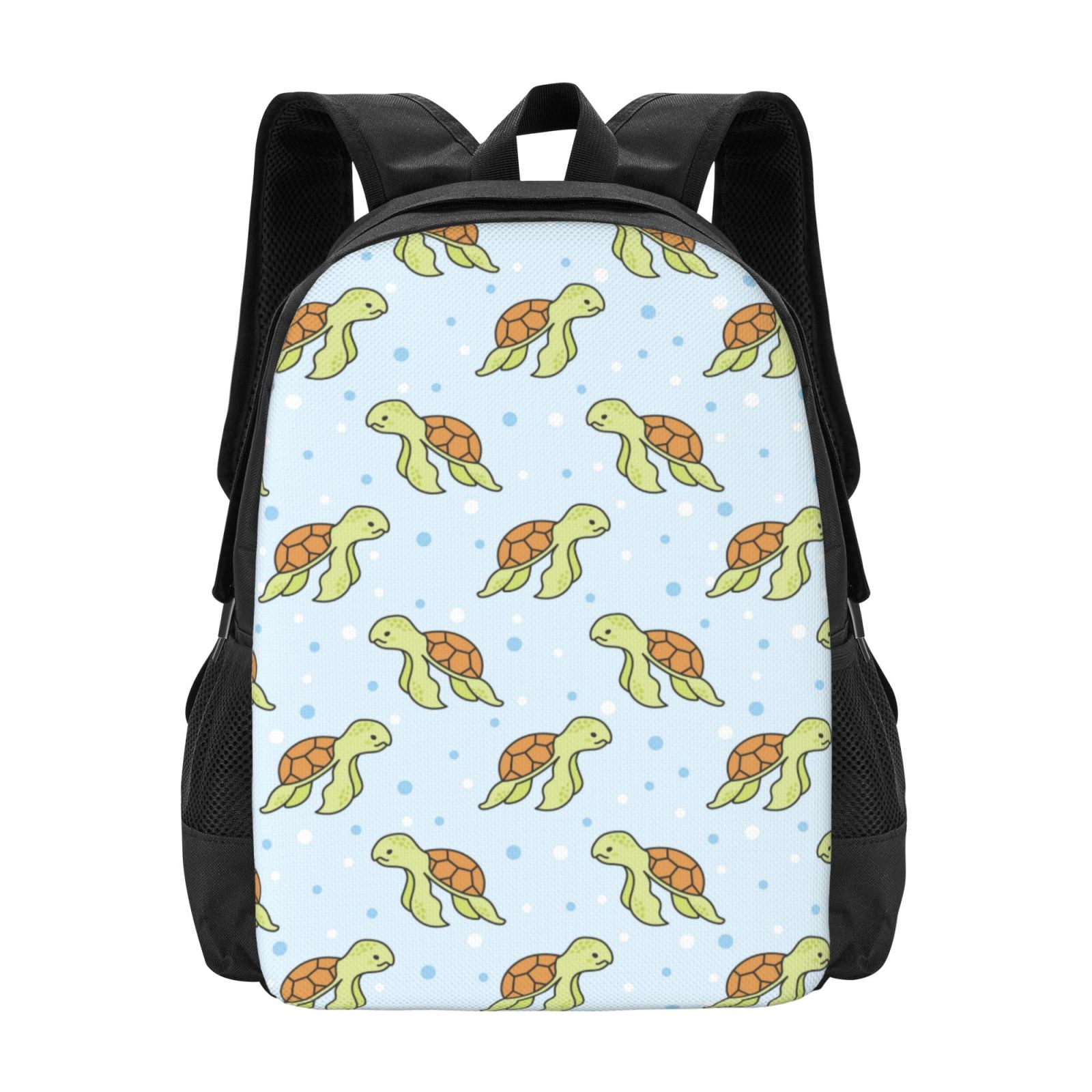 Qekee Cartoon Sea Turtle for Travel Laptop Backpack for womem and men ...