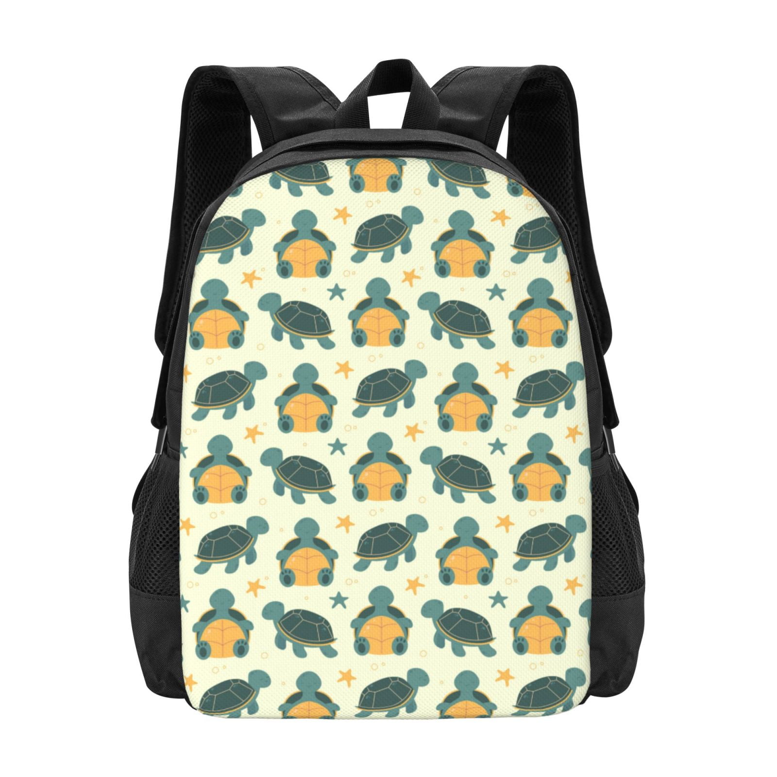Qekee Cartoon Turtles for Travel Laptop Backpack for womem and men ...