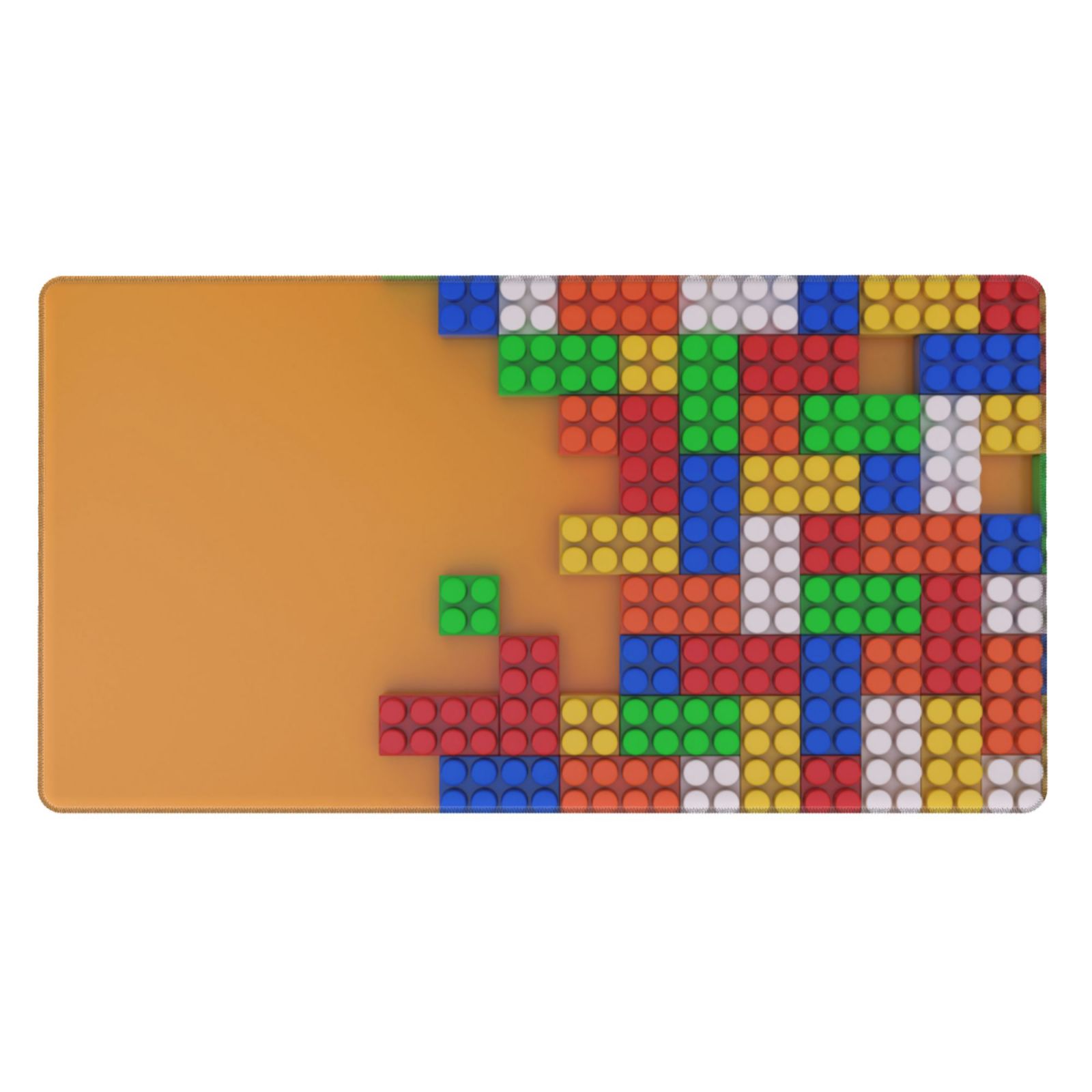 Qekee Colorful Building Blocks A Print Desk Pad Protector,Mouse Pad ...