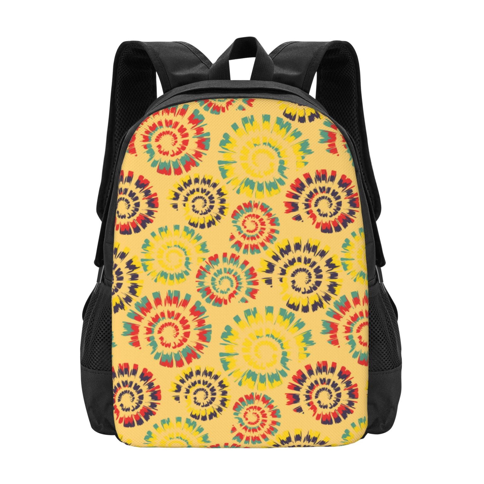 Qekee Colourful Tie Dye 1 for Travel Laptop Backpack for womem and men ...