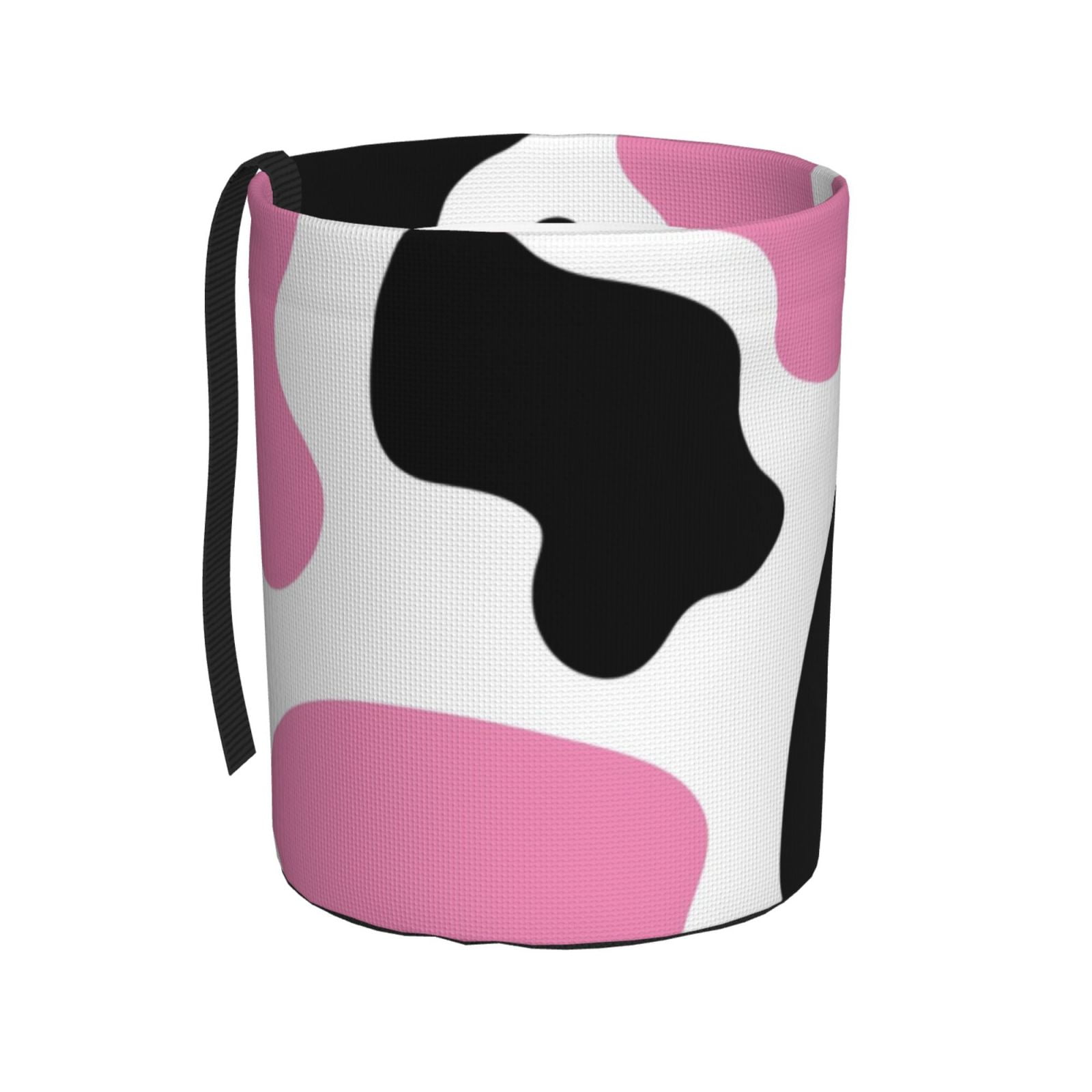 Qekee Cow Spots Print Automotive Waterproof Portable Collapsible Trash ...