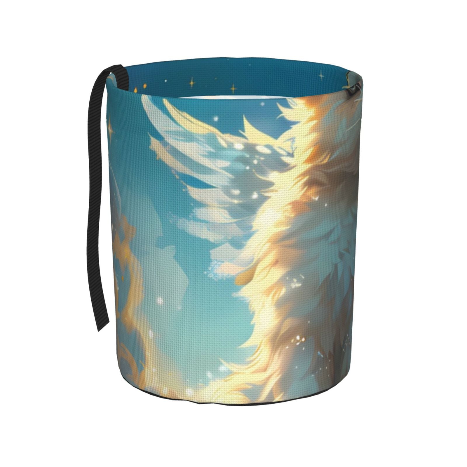 Qekee Cute Angel Winged Rabbit Print Automotive Waterproof Portable ...