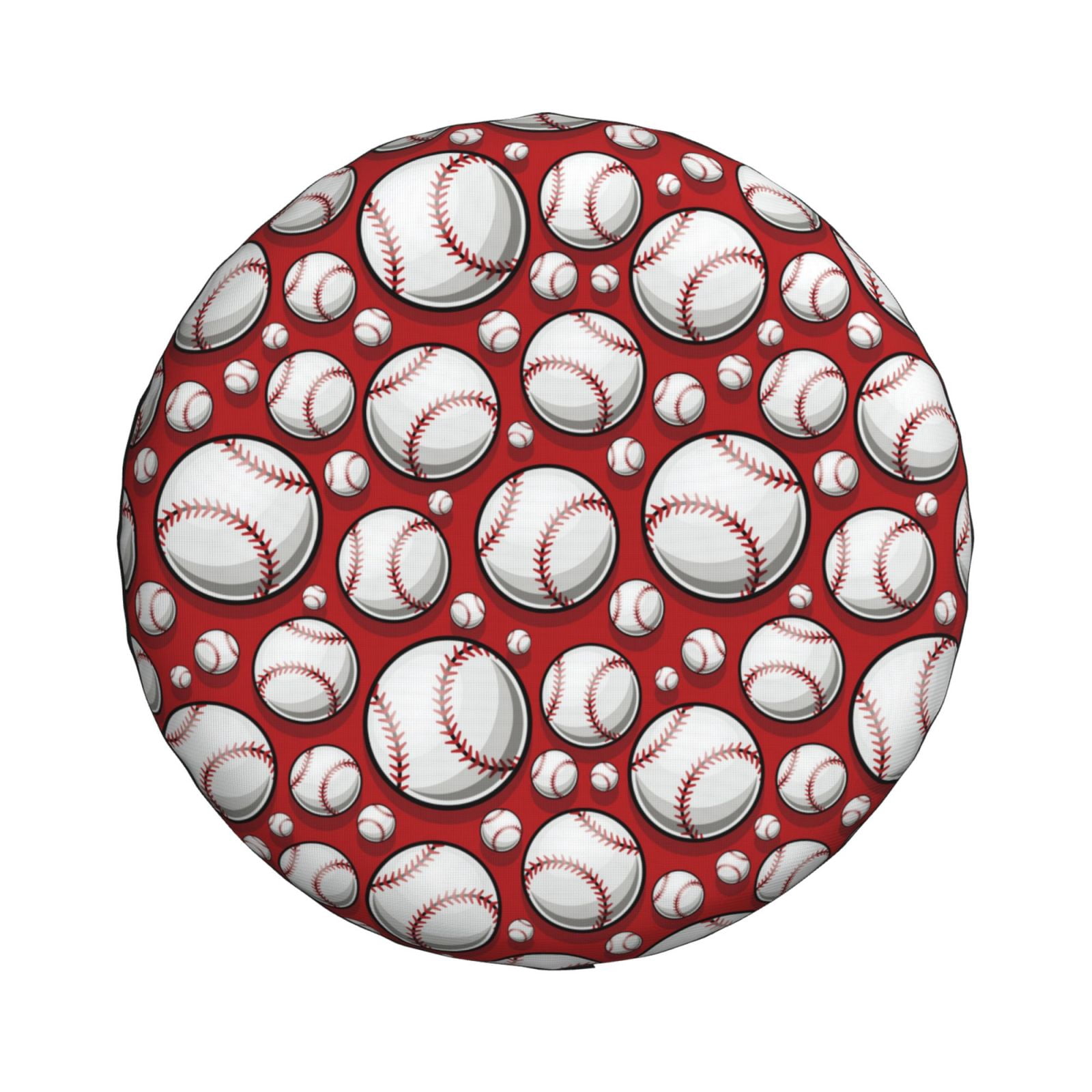 Qekee Cute Baseball for Tire Covers,Waterproof Dust-Proof Durable fits ...