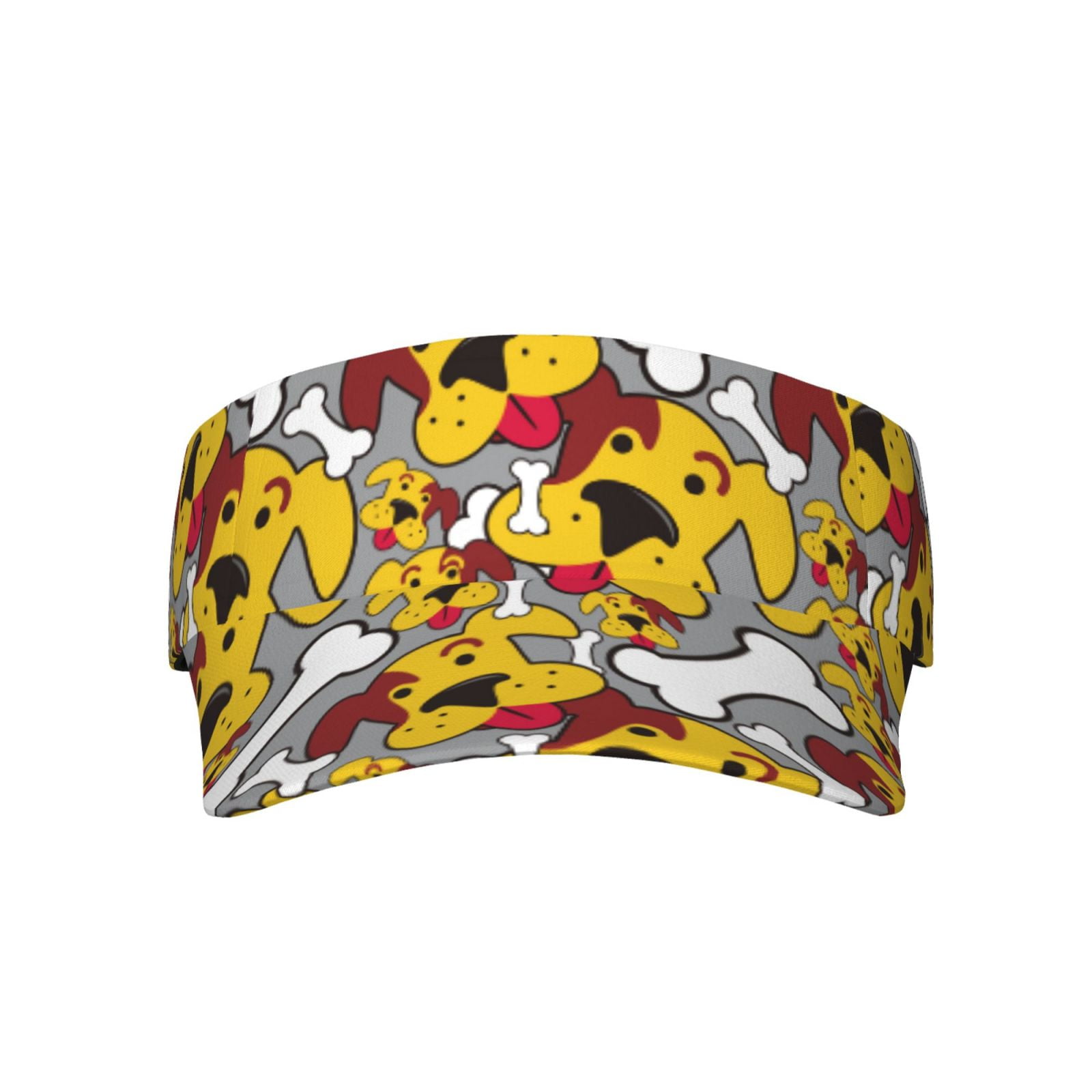 Qekee Cute Dog Adult Sun Protection Cap, Sun Hat, Golf Hat, Adjustable ...