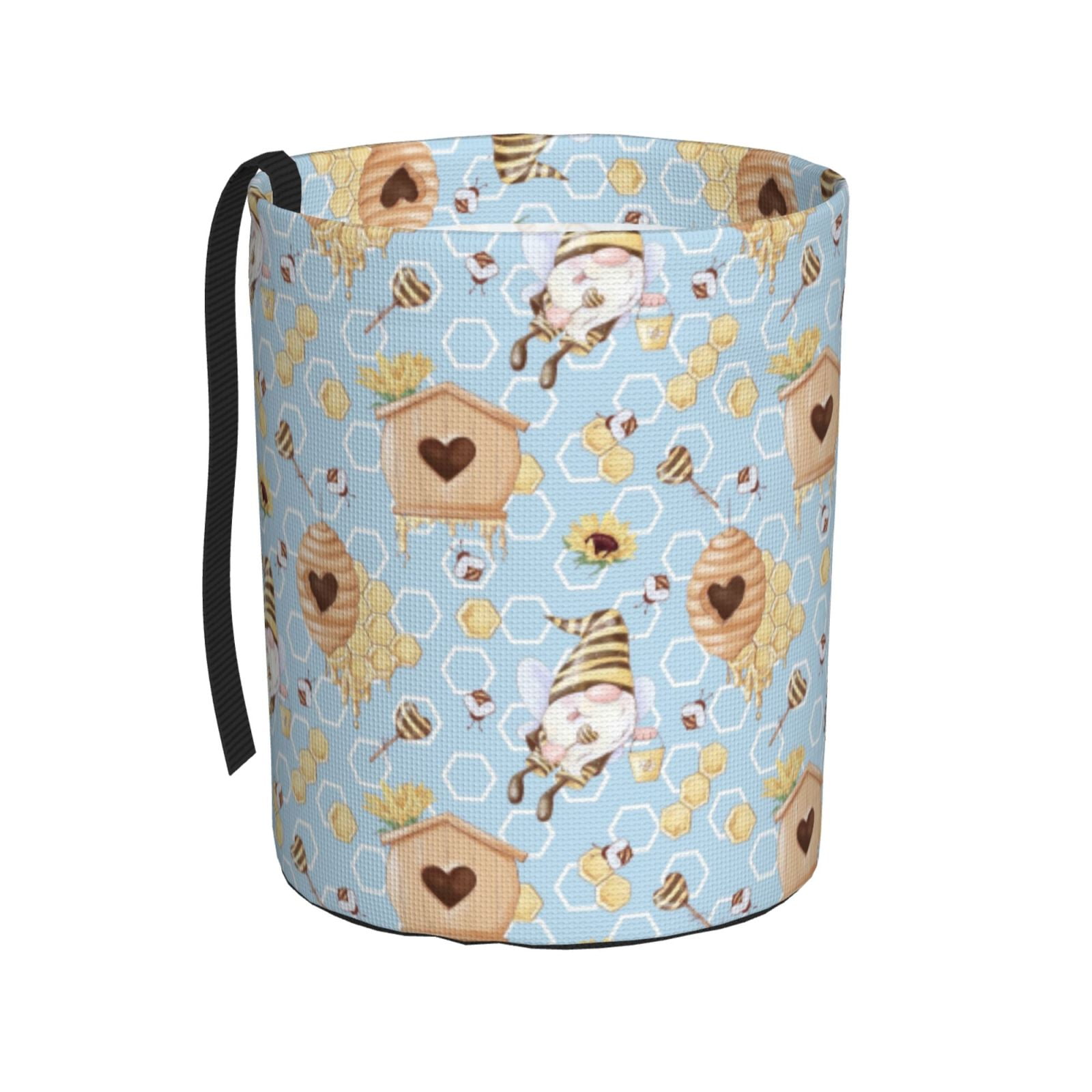 Qekee Cute Gnome Bee Collects Honey Print Automotive Waterproof ...