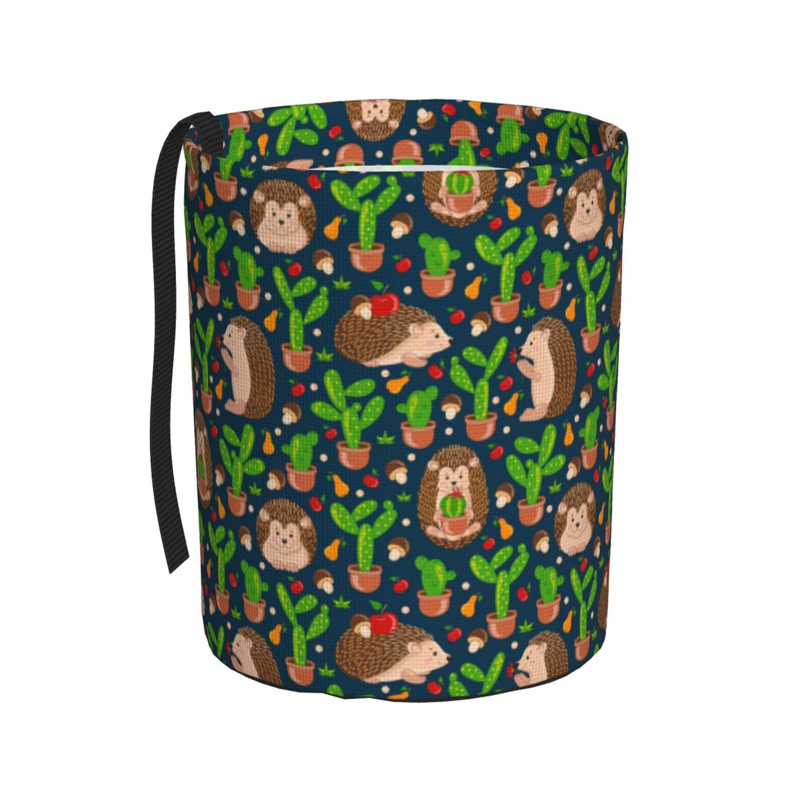 Qekee Cute Hedgehogs Cactus Blue Print Automotive Waterproof Portable ...