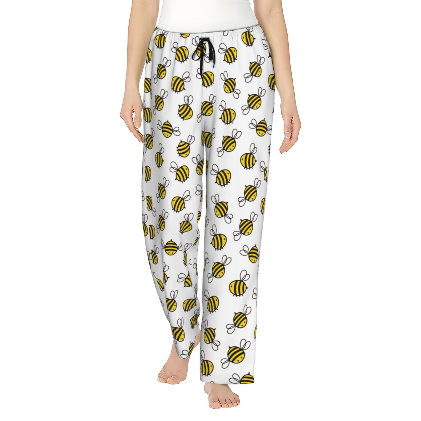 Qekee Cute Little Bee print Women Pajama Pants - Walmart.com