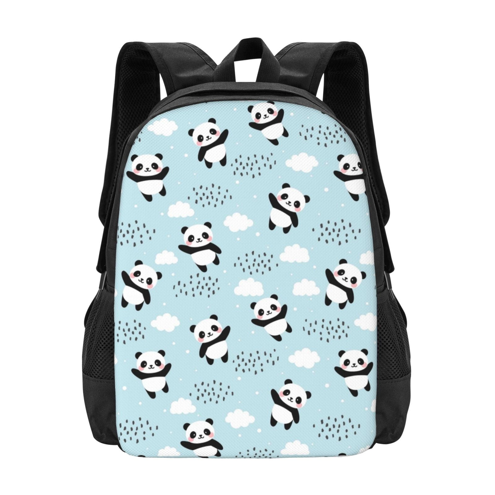 Qekee Cute Panda Bear for Travel Laptop Backpack for womem and men ...