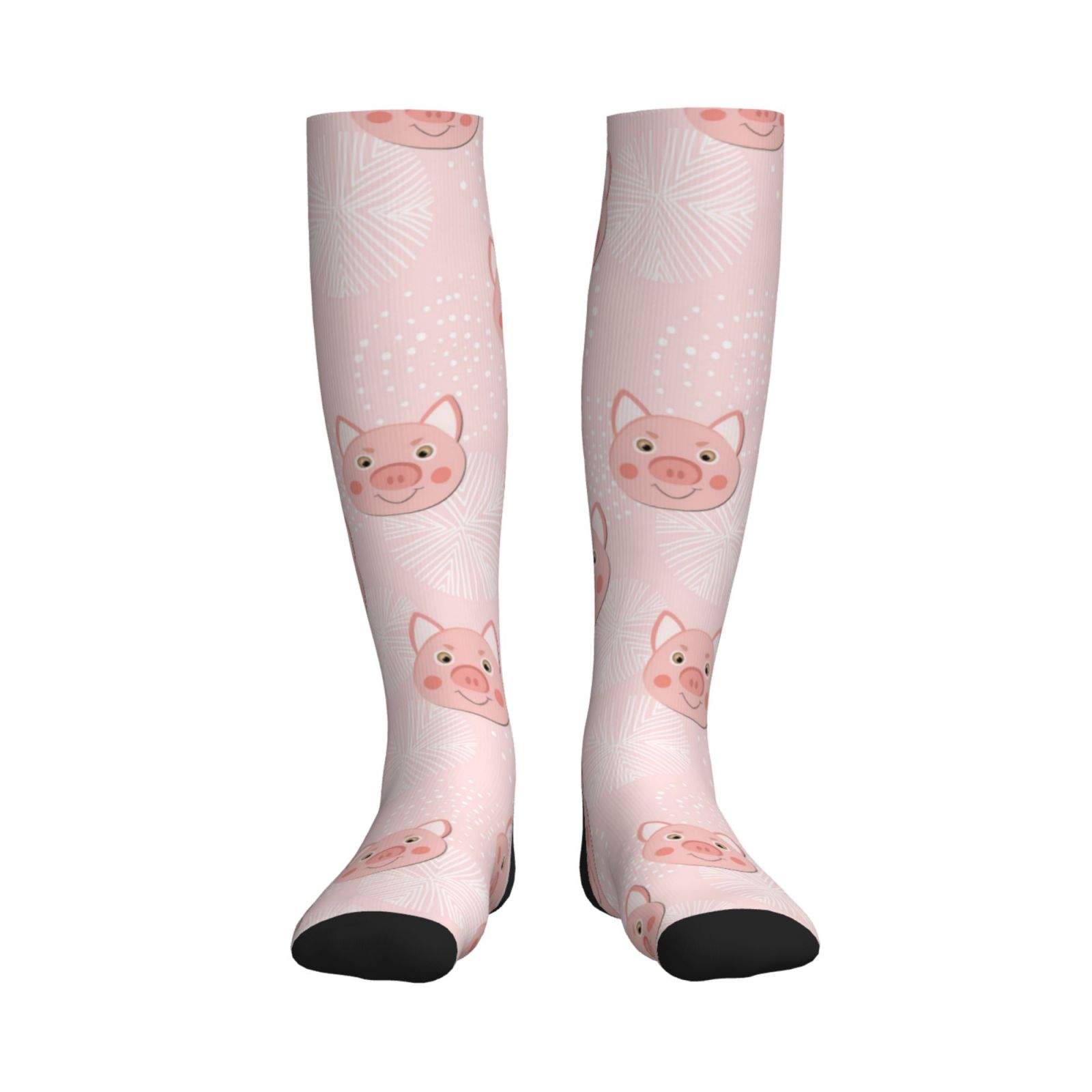 Qekee Cute Pig Face Compression Socks the ultimate choice for both ...