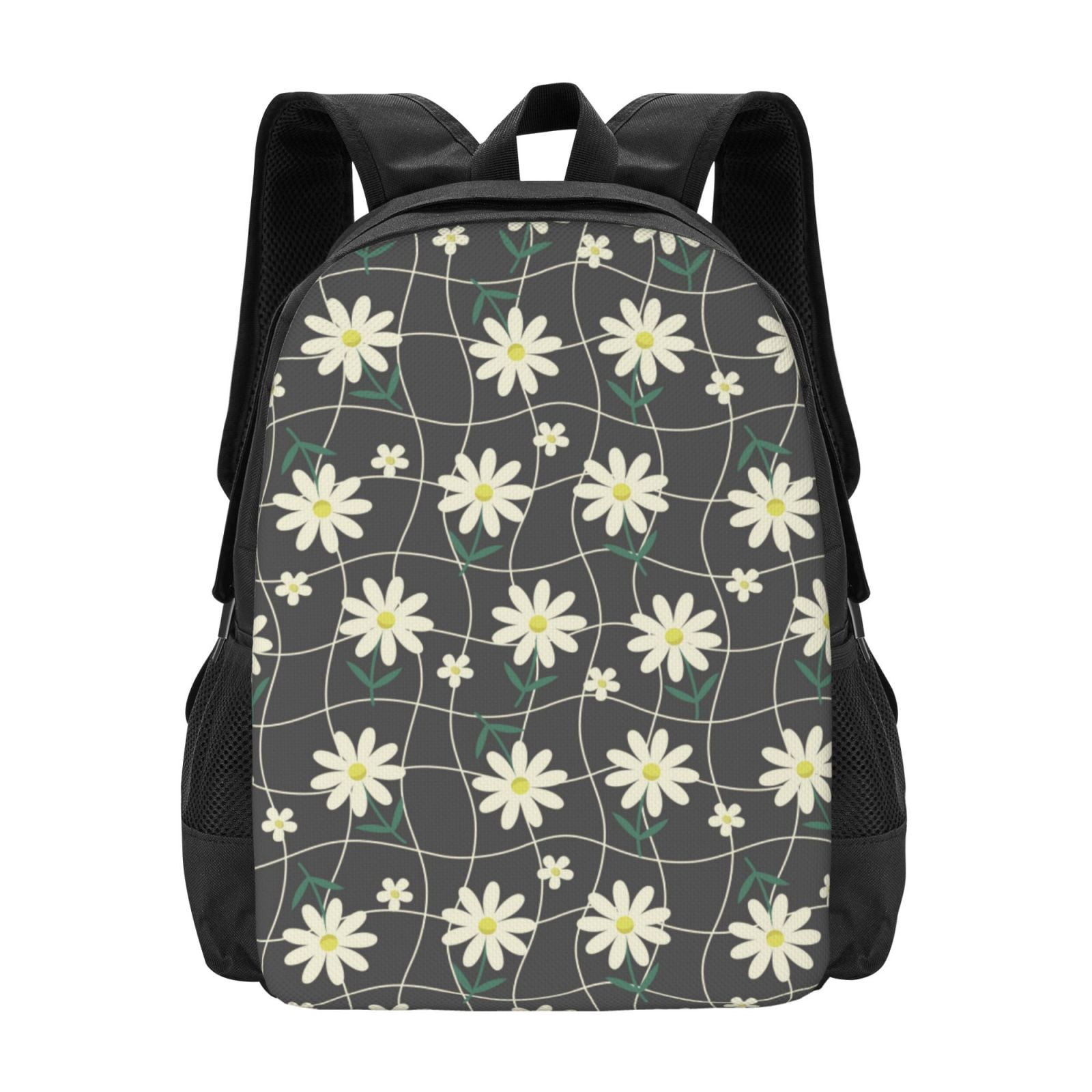 Qekee Daisies Flowers for Travel Laptop Backpack for womem and men ...