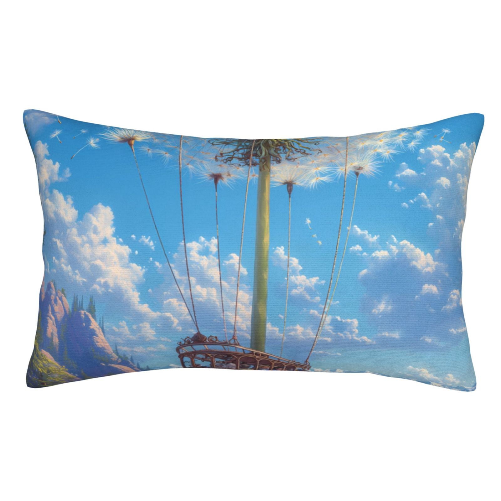 Qekee Dandelion Hot Air Balloon for Pillow Cases, Pillowcases for ...