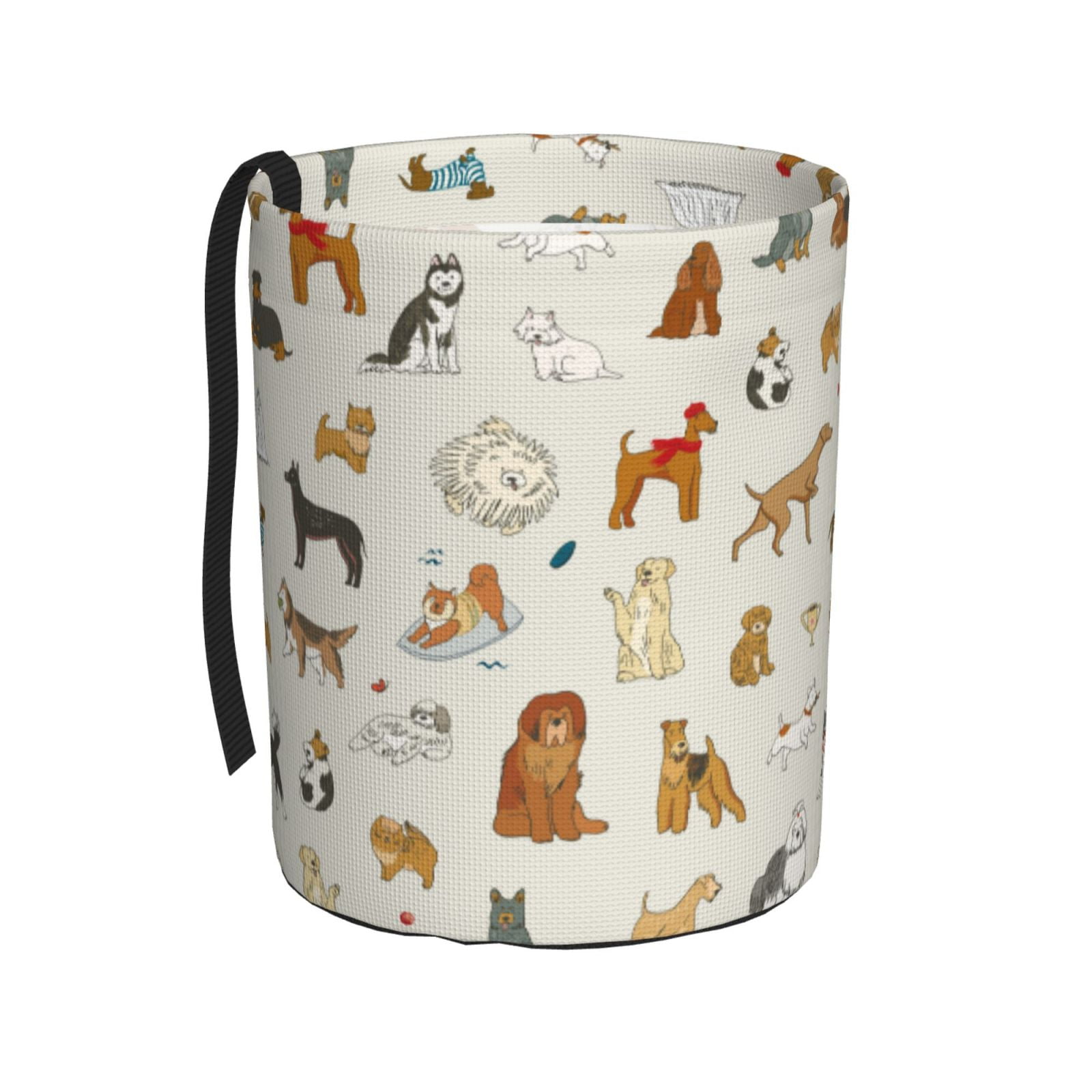 Qekee Dogs Funny Pets Print Automotive Waterproof Portable Collapsible ...