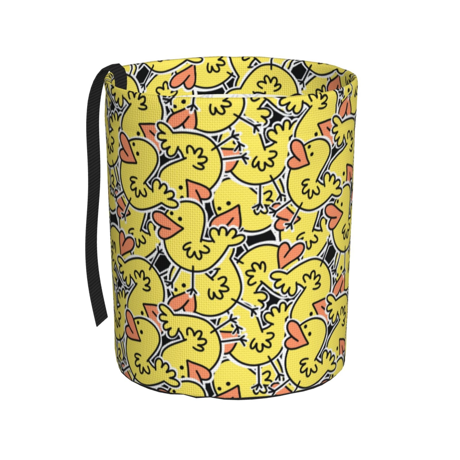 Qekee Ducks Print Automotive Waterproof Portable Collapsible Trash Can ...