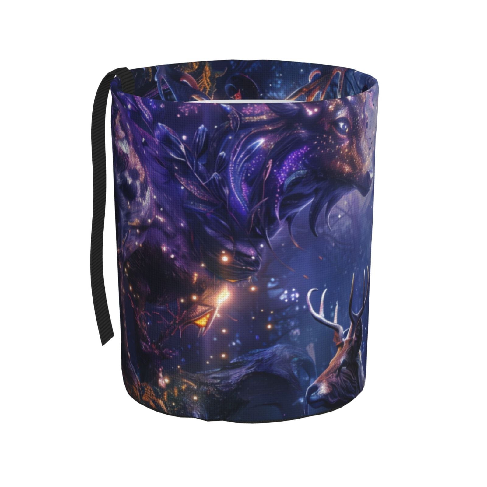 Qekee Enchanted Forest Stag Gathering Print Automotive Waterproof ...