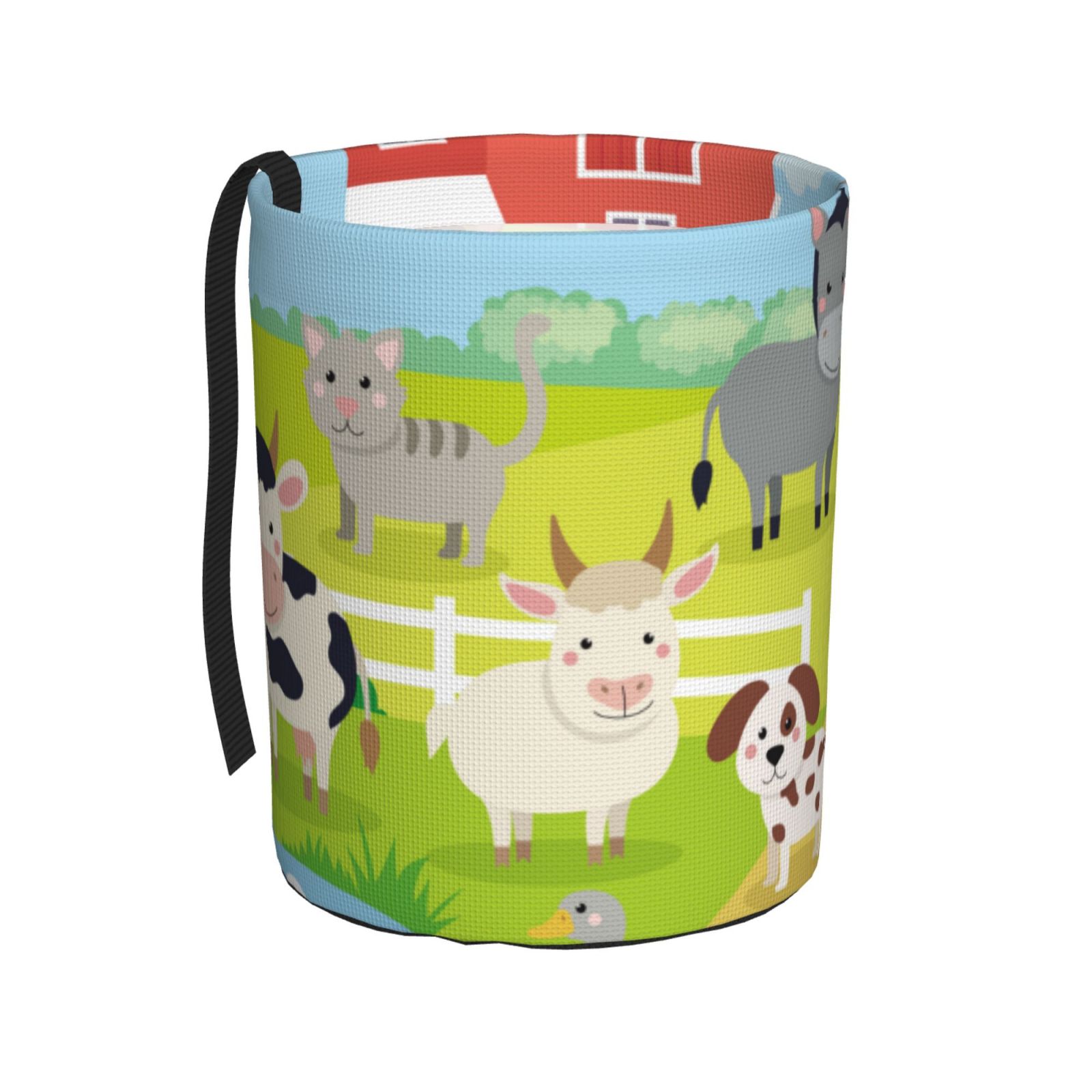 Qekee Farm Animals 3 Print Automotive Waterproof Portable Collapsible ...