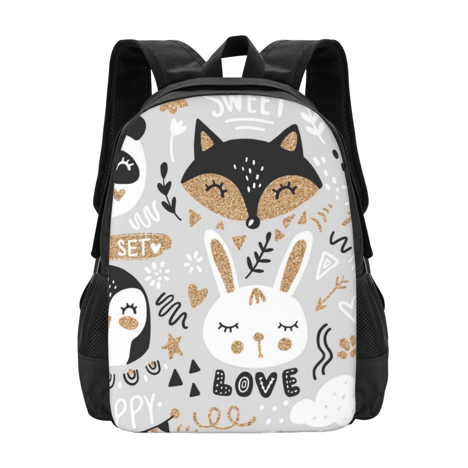 Qekee Funny Animals Series for Travel Laptop Backpack for womem and men ...