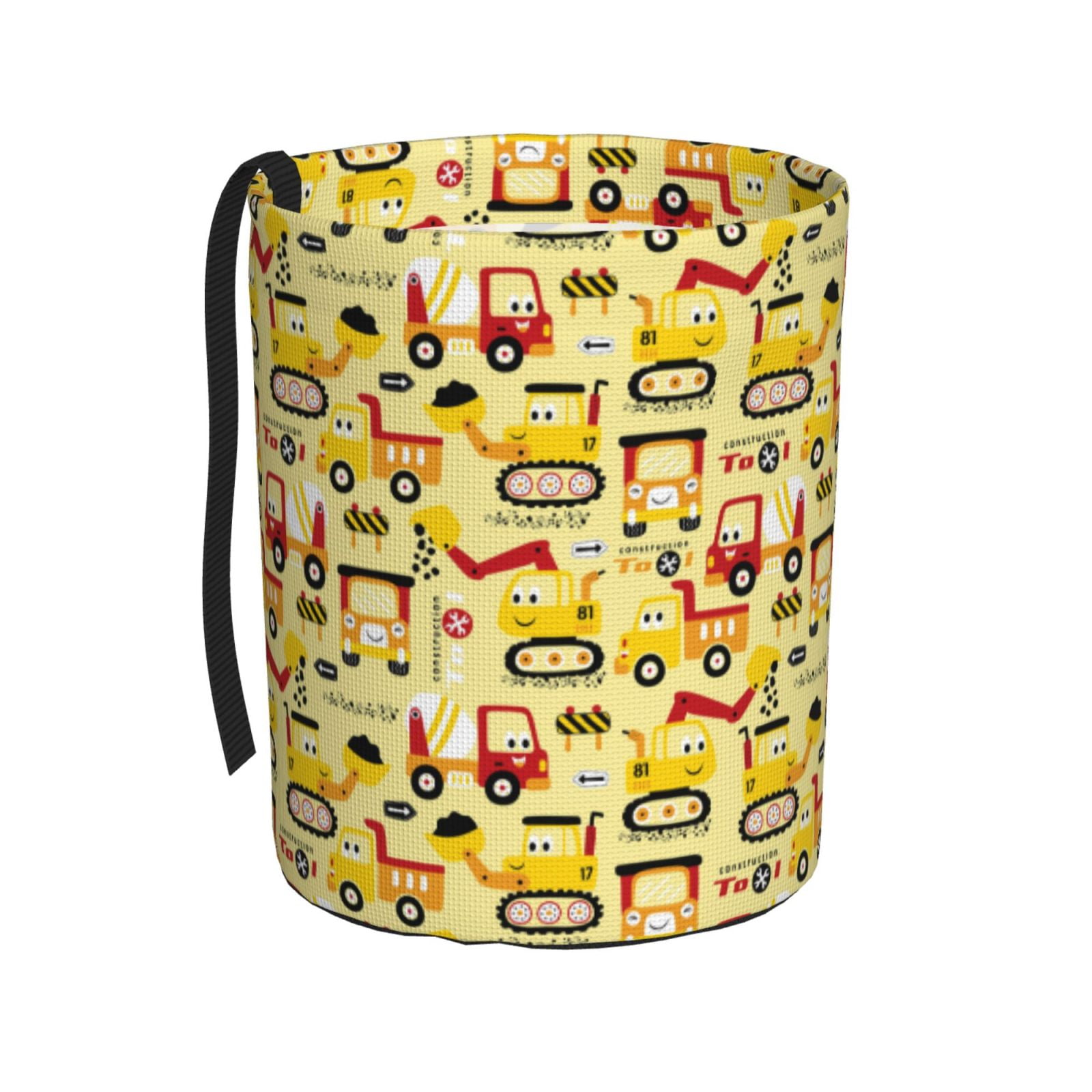 Qekee Funny Construction Vehicles Print Automotive Waterproof Portable ...