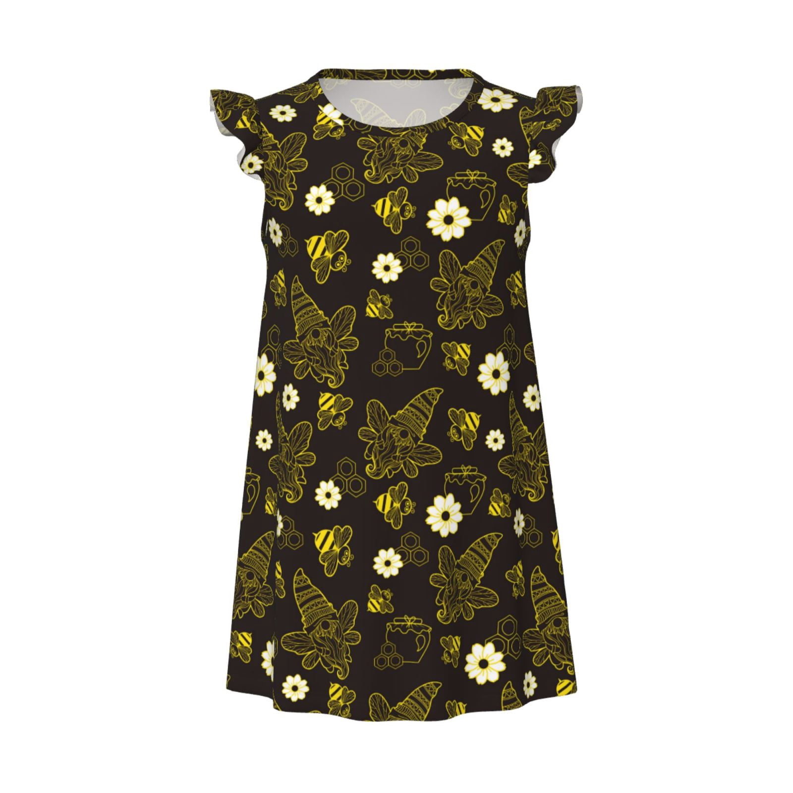 Qekee Gnomes With Honey And Bees for Girls Nightgowns, Princess Pajama ...