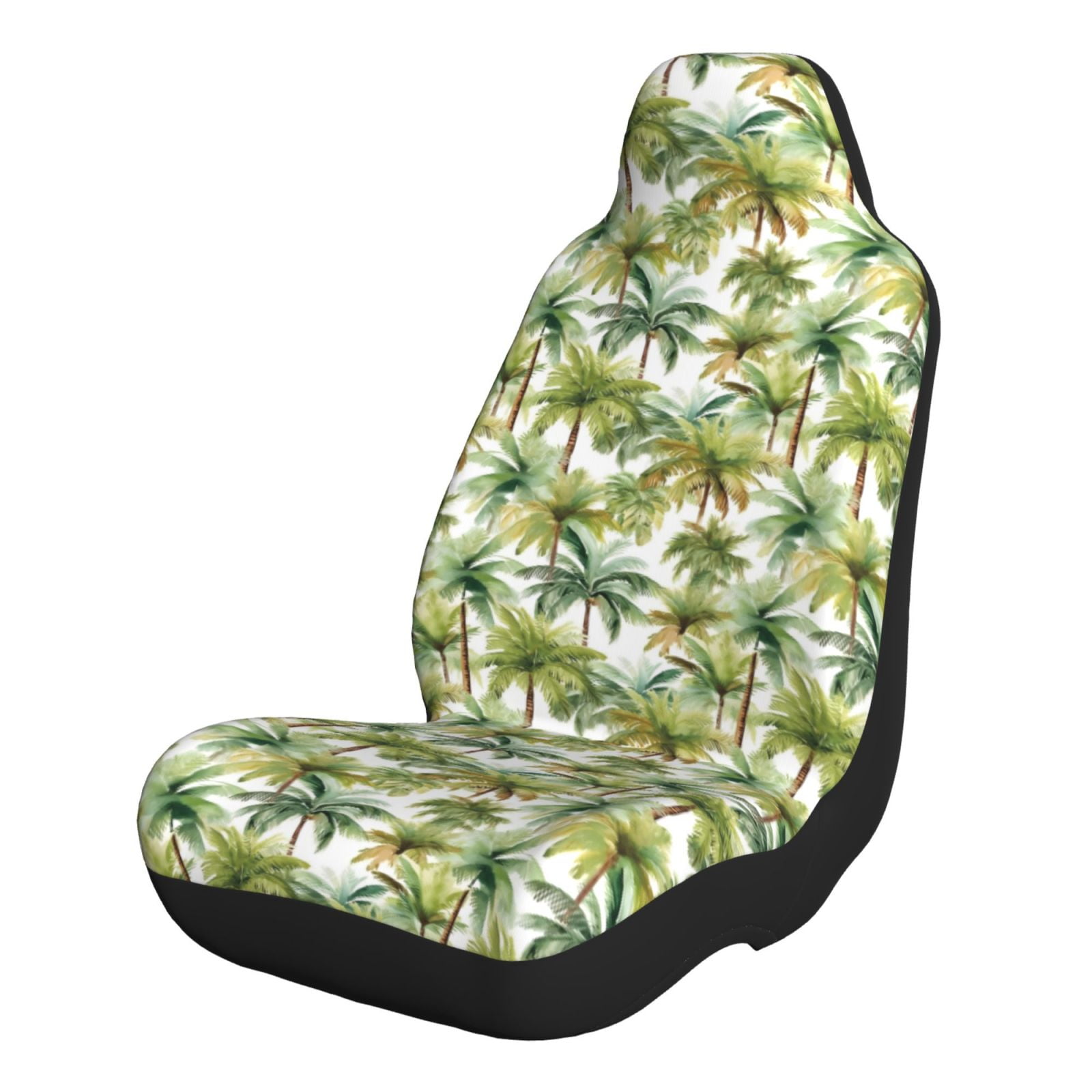 Qekee Green Hawaii Palms Car Seat Cover Fit Four Seasons, Car Seat ...