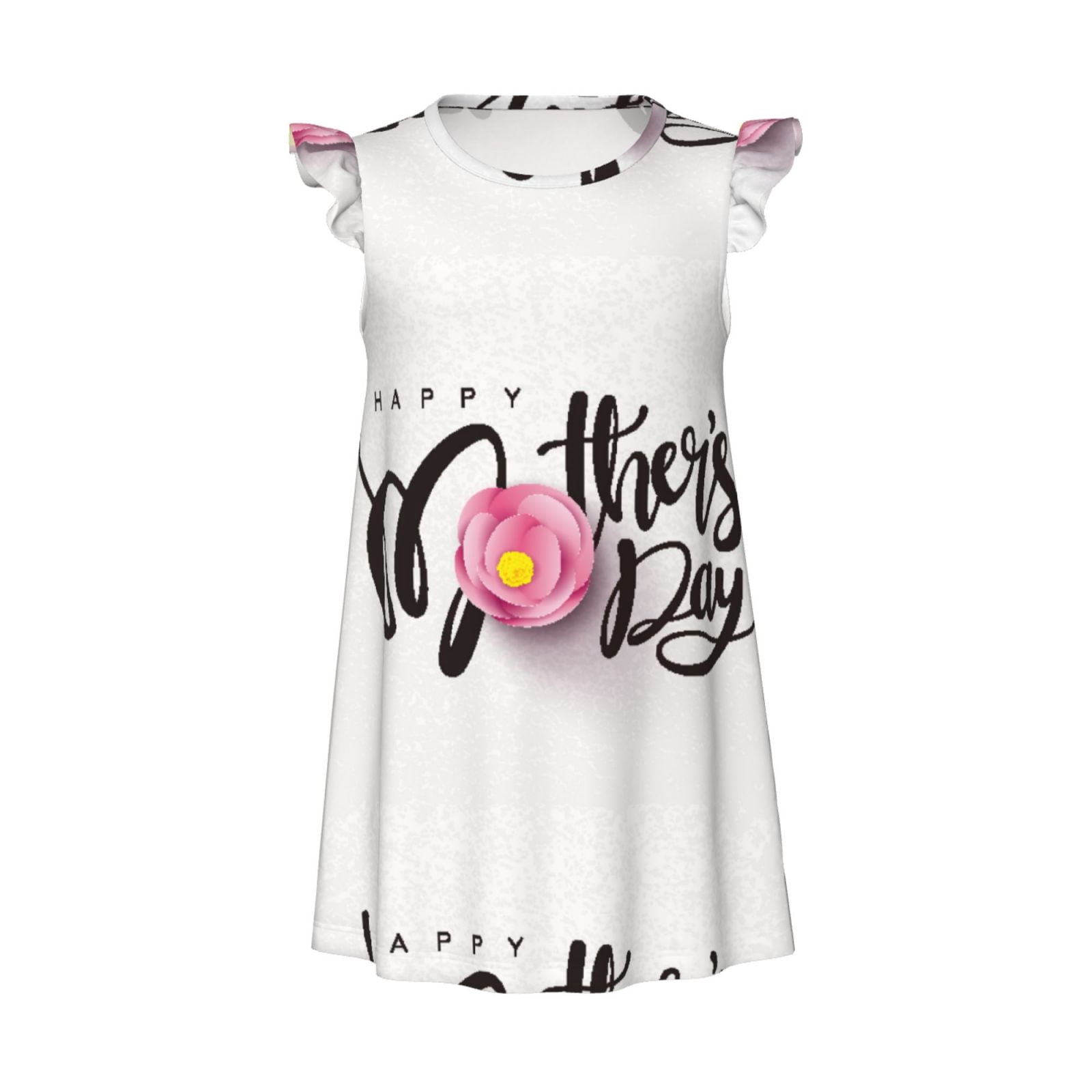 Qekee Happy Mother's Day (3) for Girls Nightgowns, Princess Pajama ...