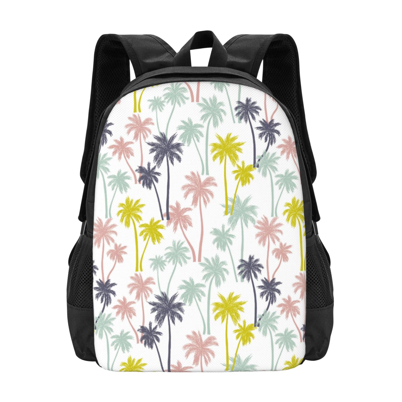 Qekee Hawaiian Coconut Tree for Travel Laptop Backpack for womem and ...