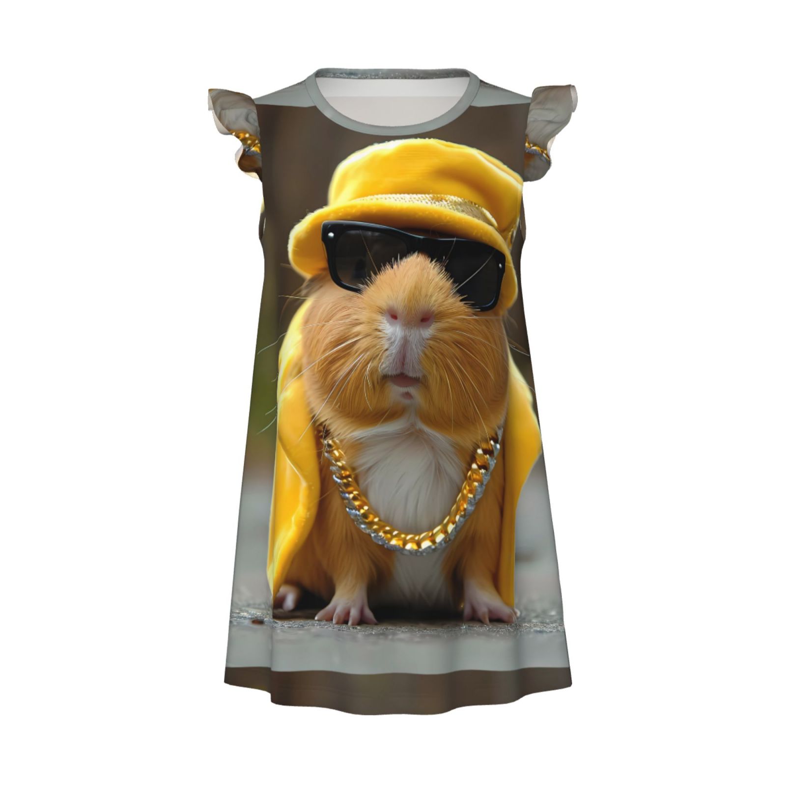 Qekee Heavy Metal Style Guinea Pig for Girls Nightgowns, Princess ...