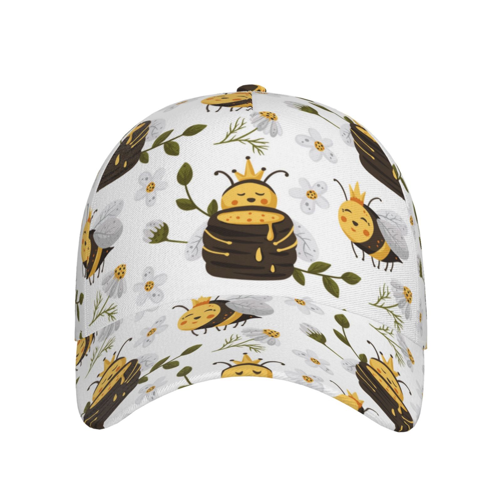 Qekee Honey Bee Insect for Unisex Classic Polyester twill fabric ...