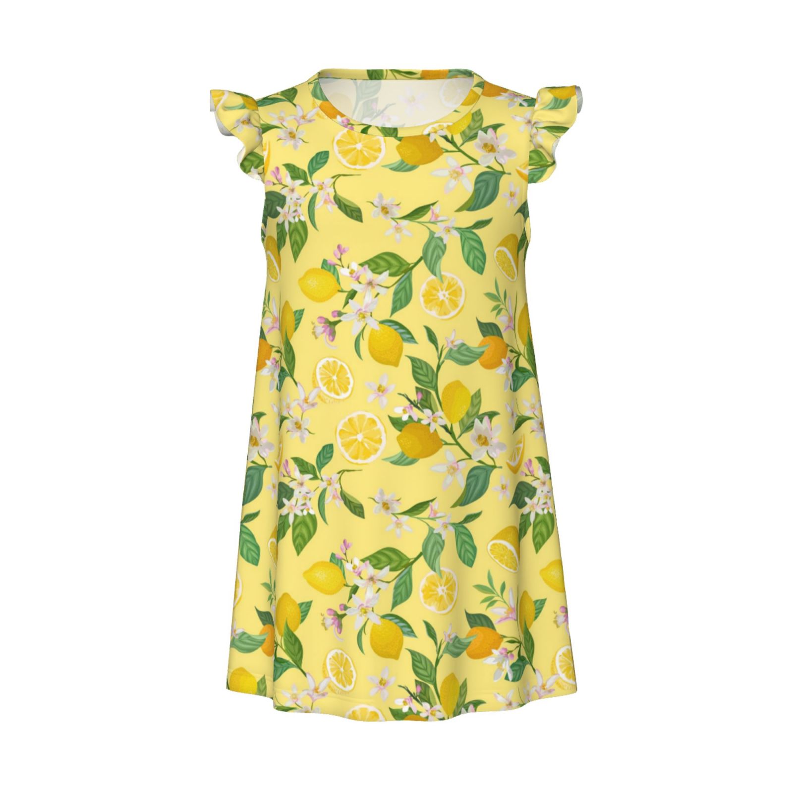 Qekee Lemon (2) for Girls Nightgowns, Princess Pajama Dresses for Girls ...