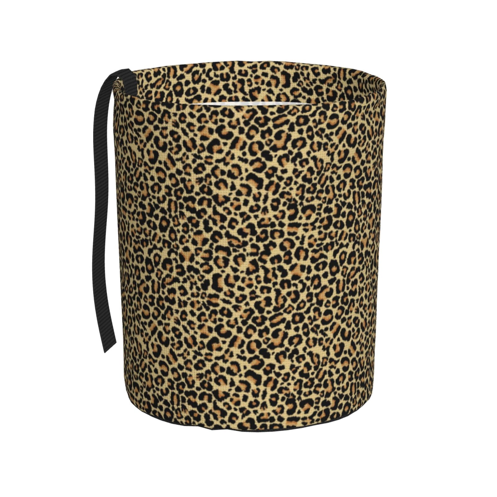 Qekee Leopard2 Print Automotive Waterproof Portable Collapsible Trash ...