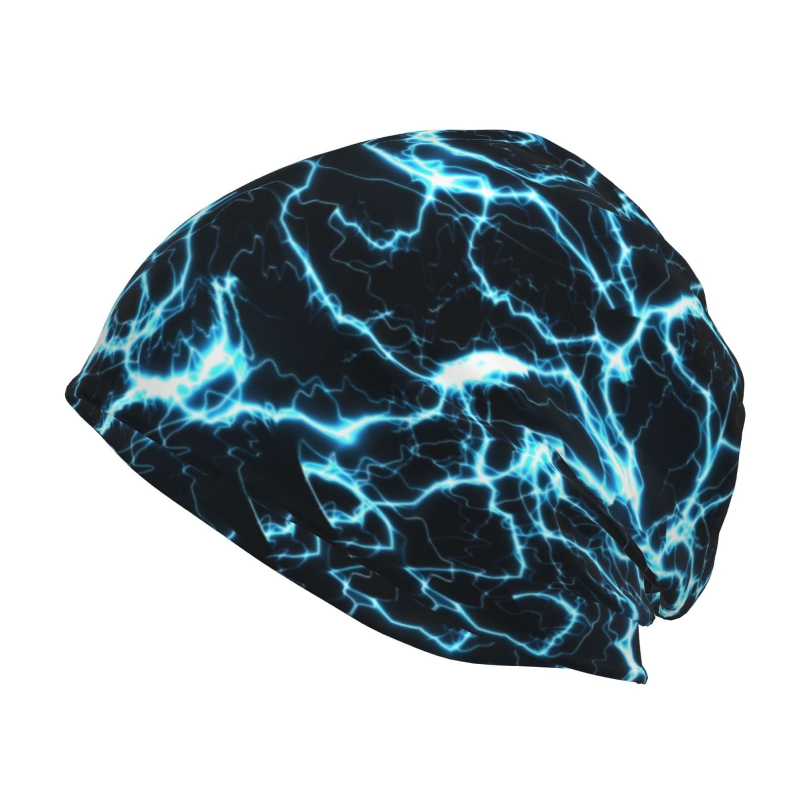 Qekee Lightning Pattern Beanie for Men Women Slouchy Beanie Hats Winter ...