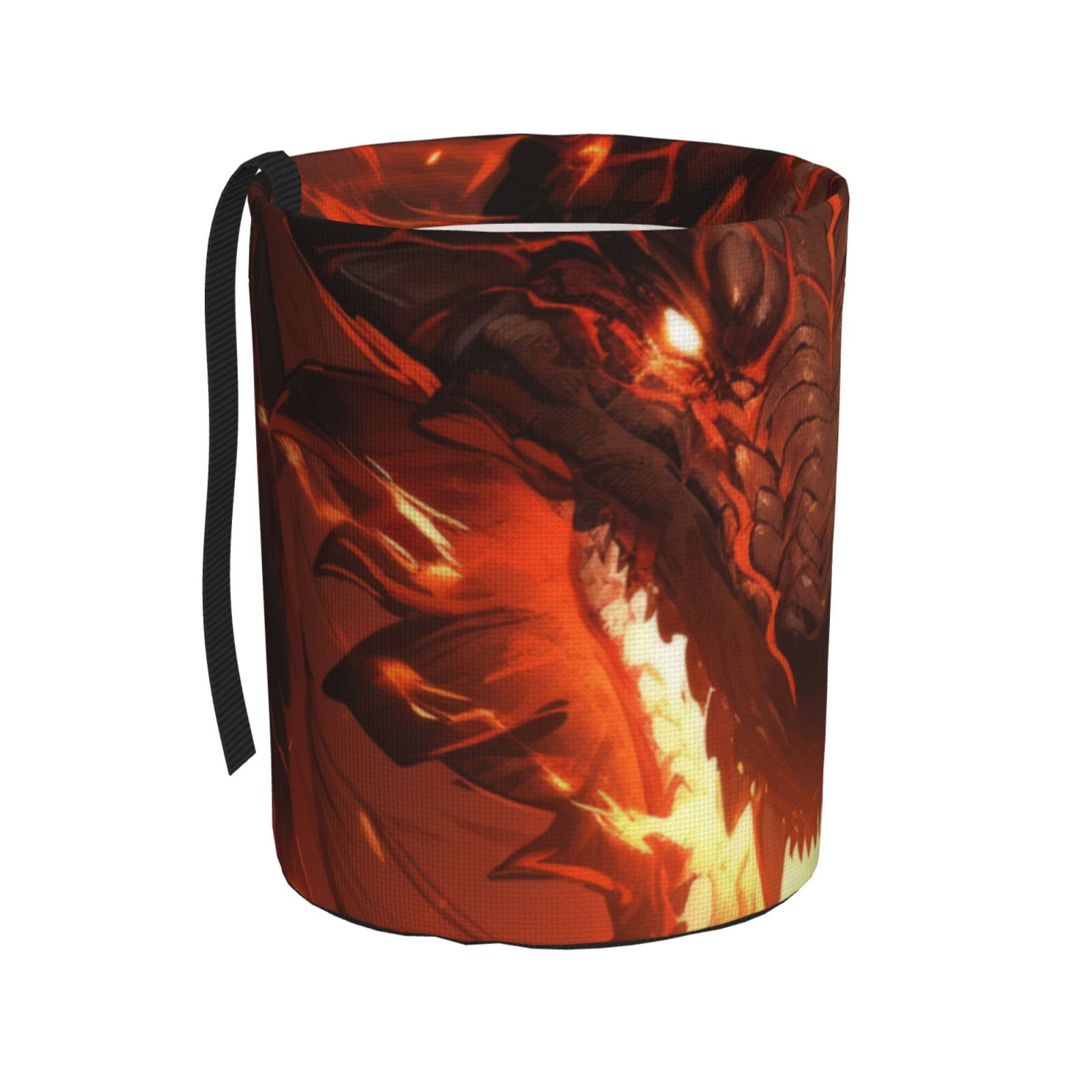 Qekee Magma Fire Black Dragon Print Automotive Waterproof Portable ...