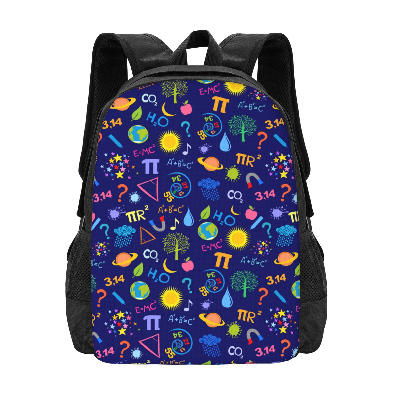 Qekee Mathematics And Chemistry for Travel Laptop Backpack for womem ...