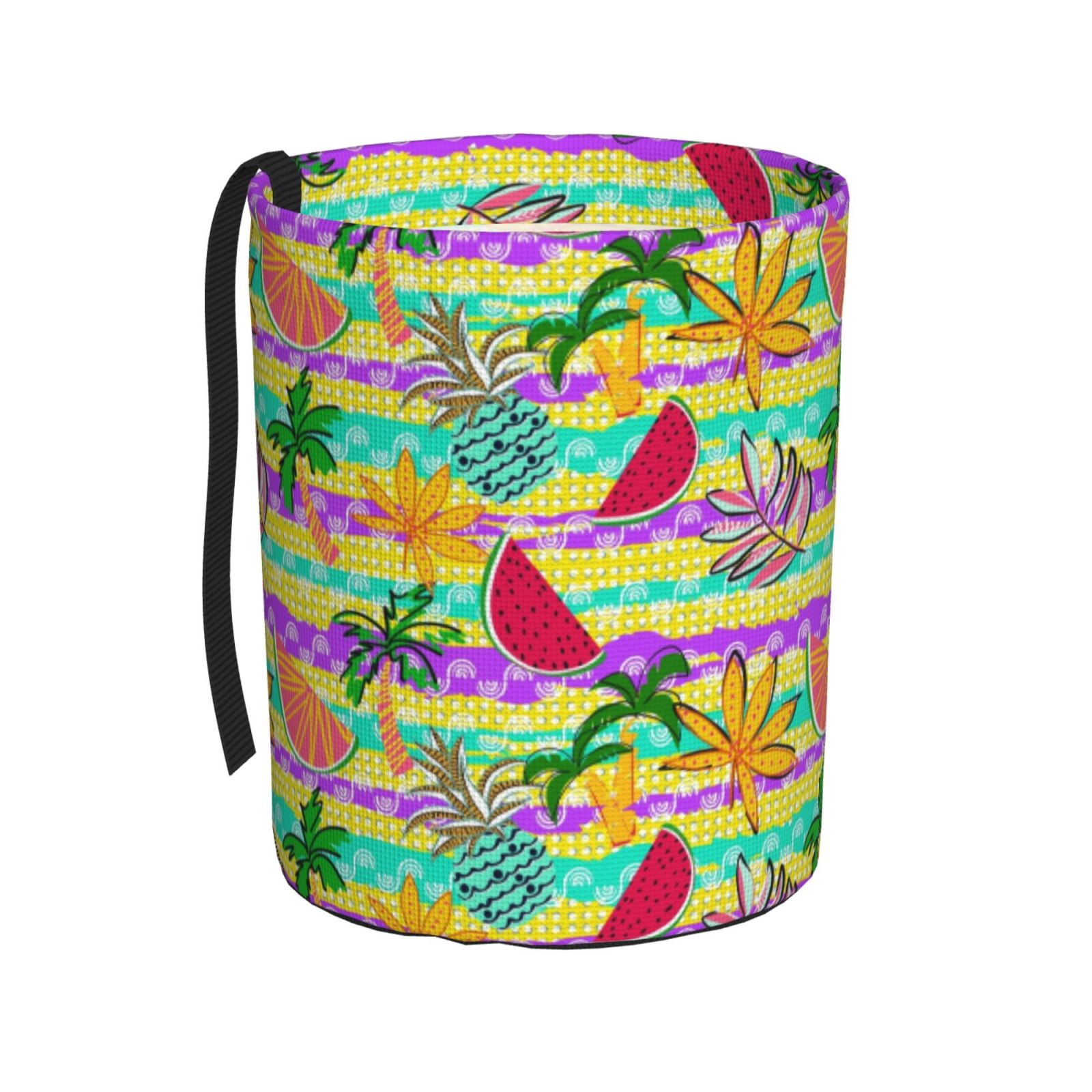 Qekee Multicolored Tropical Print Automotive Waterproof Portable ...