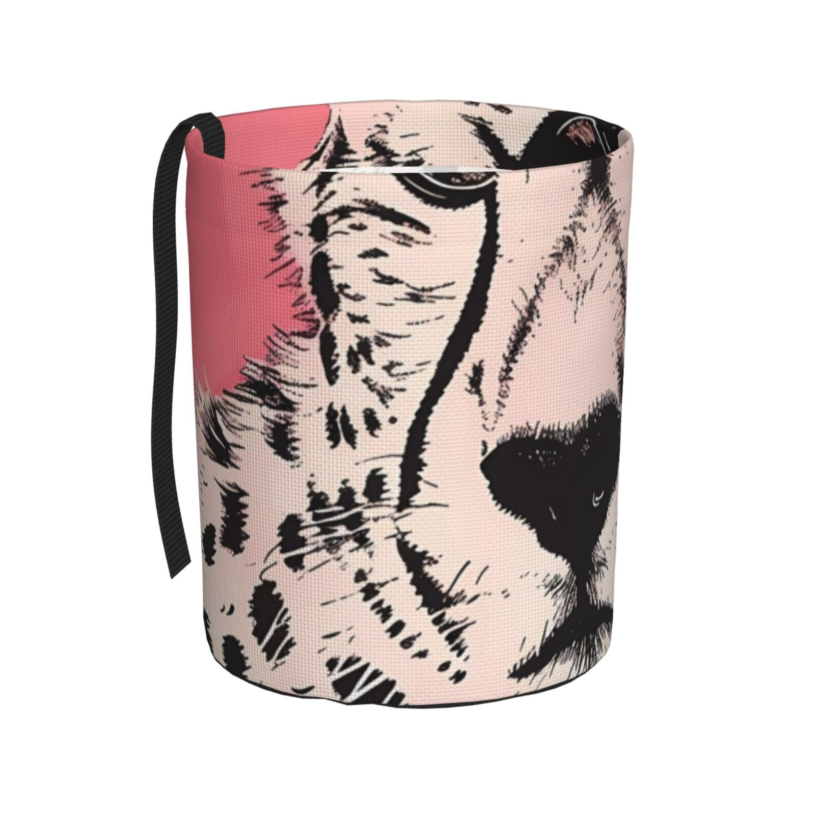 Qekee Pink Cheetah Art Print Automotive Waterproof Portable Collapsible ...