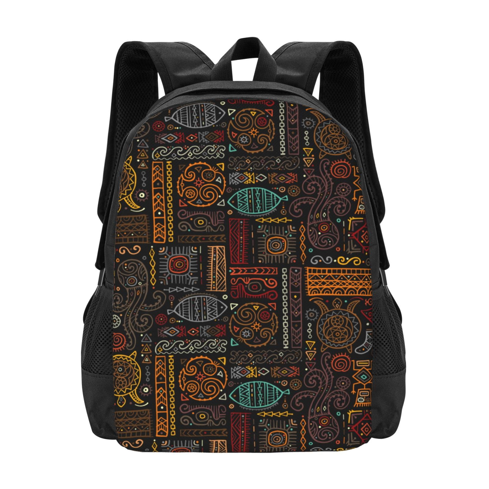 Qekee Polynesian Turtles for Travel Laptop Backpack for womem and men ...