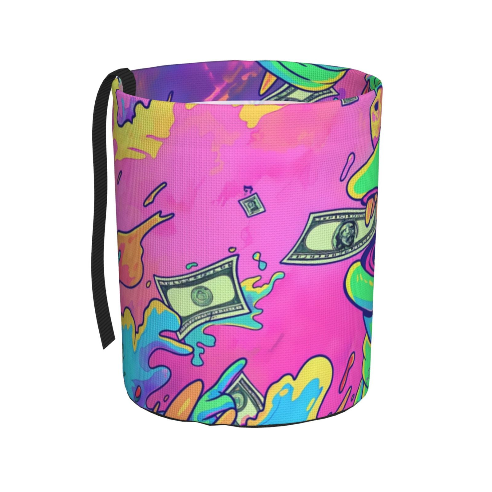 Qekee Psychedelic Cartoon Frog Print Automotive Waterproof Portable ...