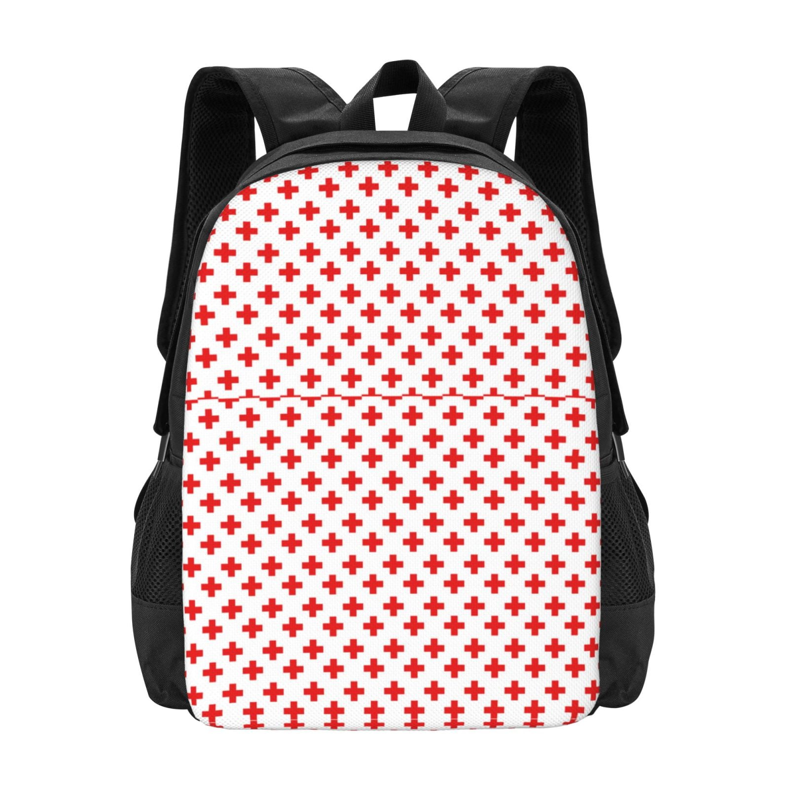 Qekee Red Cross for Travel Laptop Backpack for womem and men,Business ...