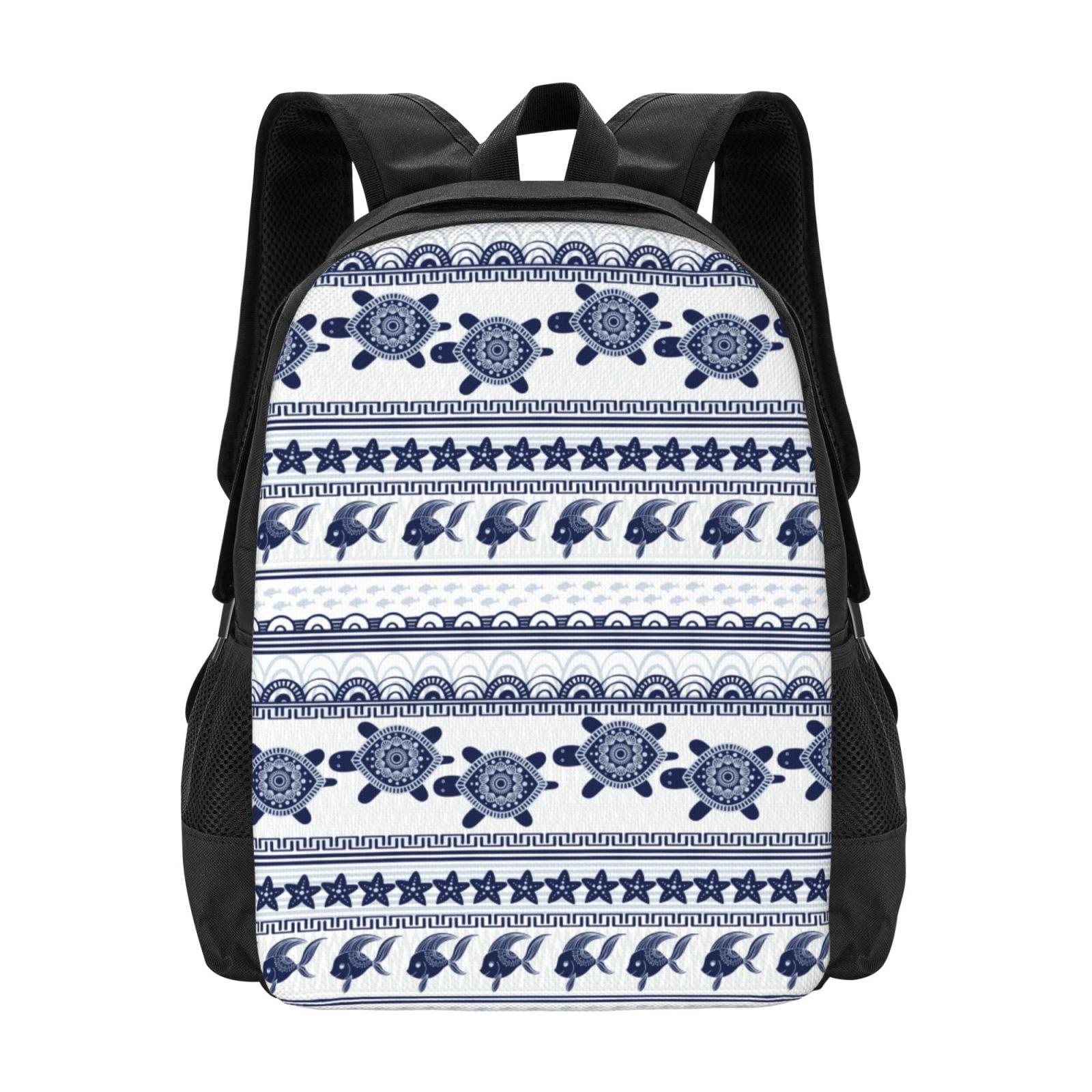 Qekee Sea Underwater Turtles for Travel Laptop Backpack for womem and ...