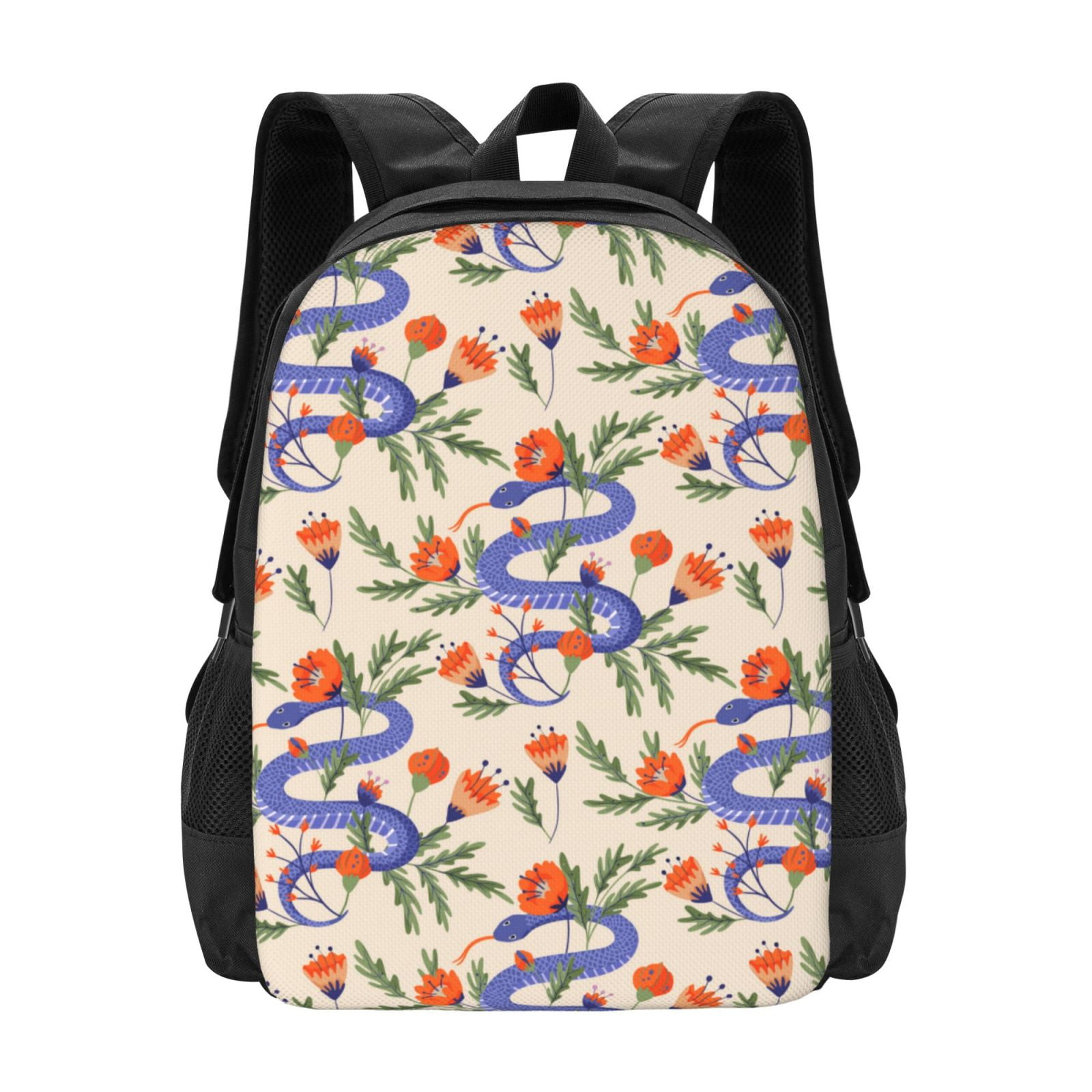 Qekee Snake for Travel Laptop Backpack for womem and men,Business ...