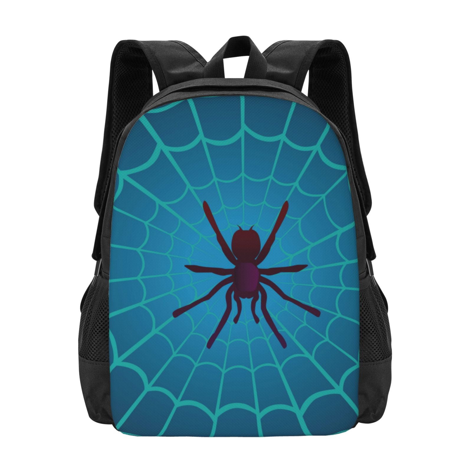 Qekee Spider And Cobweb for Travel Laptop Backpack for womem and men ...