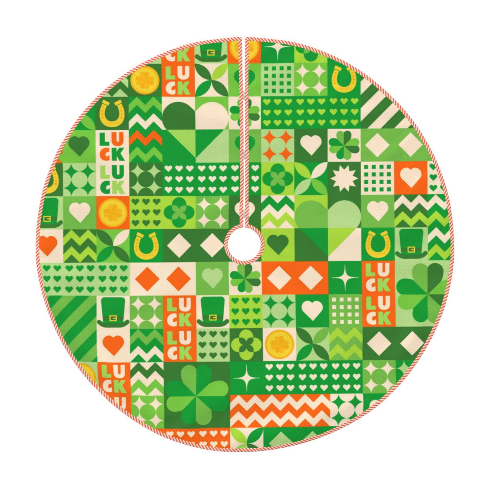 Qekee St Patrick's Day6 print Christmas Tree Skirt , A Versatile Winter ...