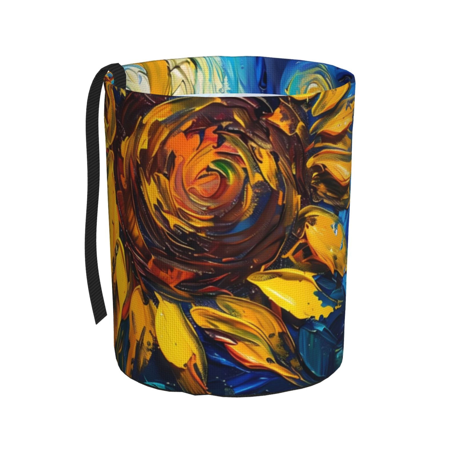 Qekee Sunflower Starry Night Vibes Print Automotive Waterproof Portable ...