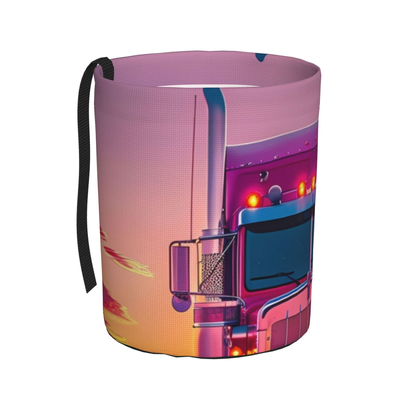 Qekee Sunset Truck Highway Print Automotive Waterproof Portable ...